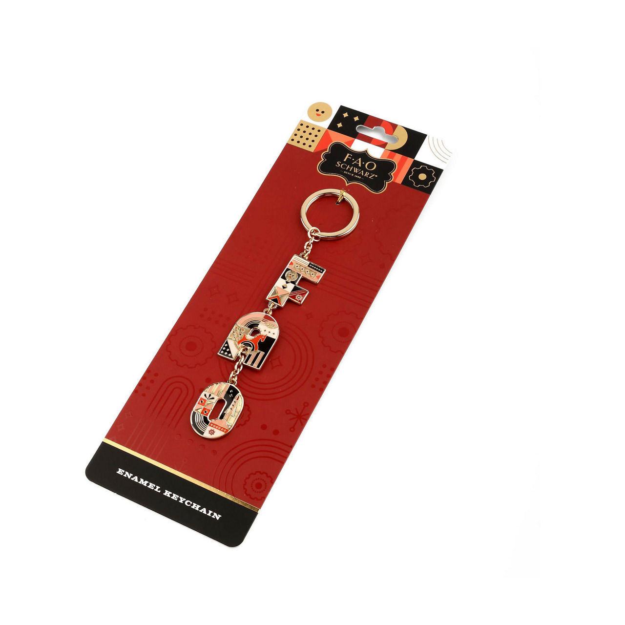 Enamel Key Ring
