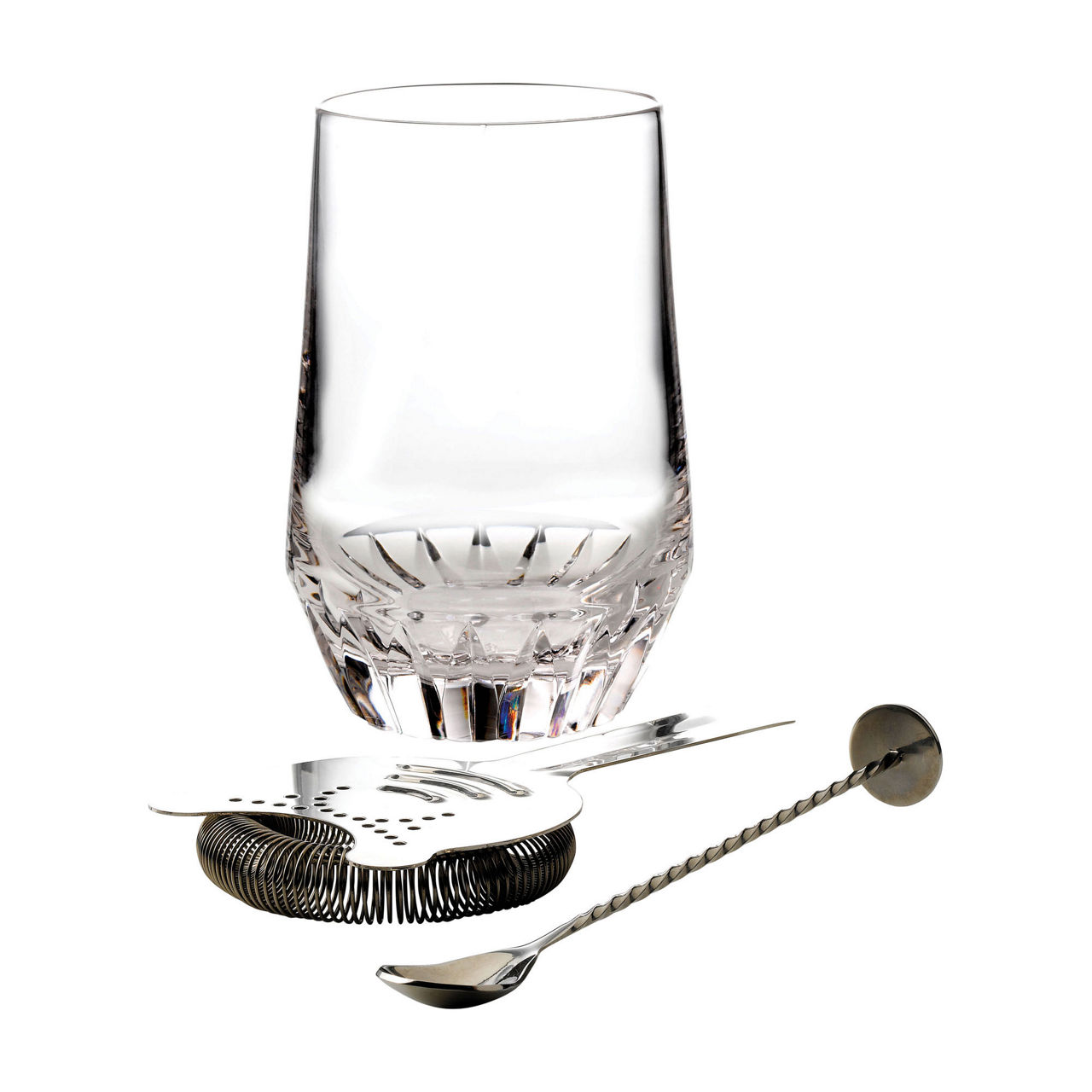 WATERFORD Madra Cocktail Pitcher, Stirrer & Strainer
