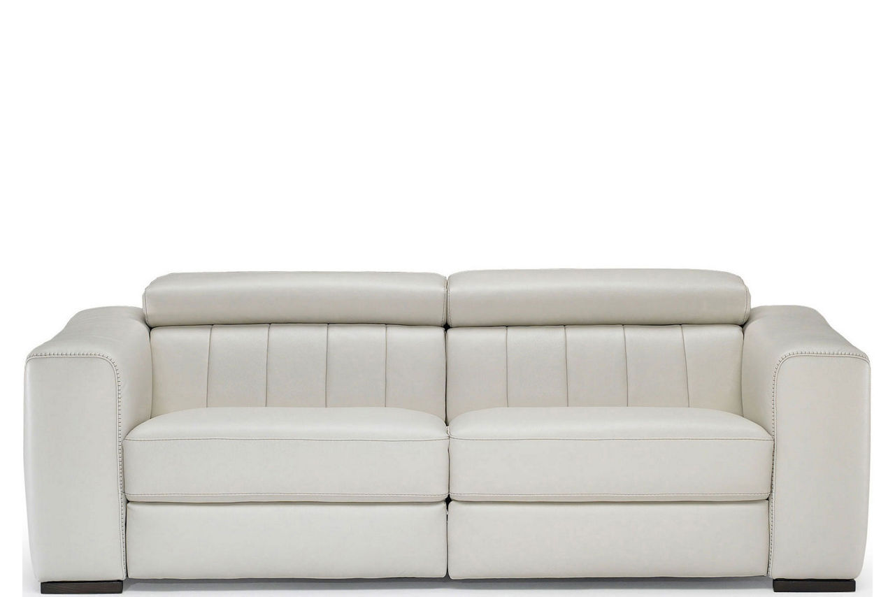 Natuzzi Editions B790 Forza Split Sofa 20JH White | Arnotts