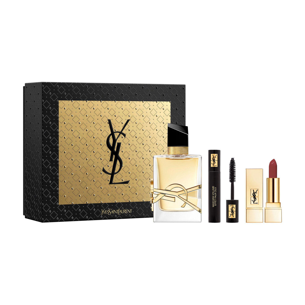 YVES SAINT LAURENT Libre Eau de Parfum 50ml and Makeup Icons Gift Set
