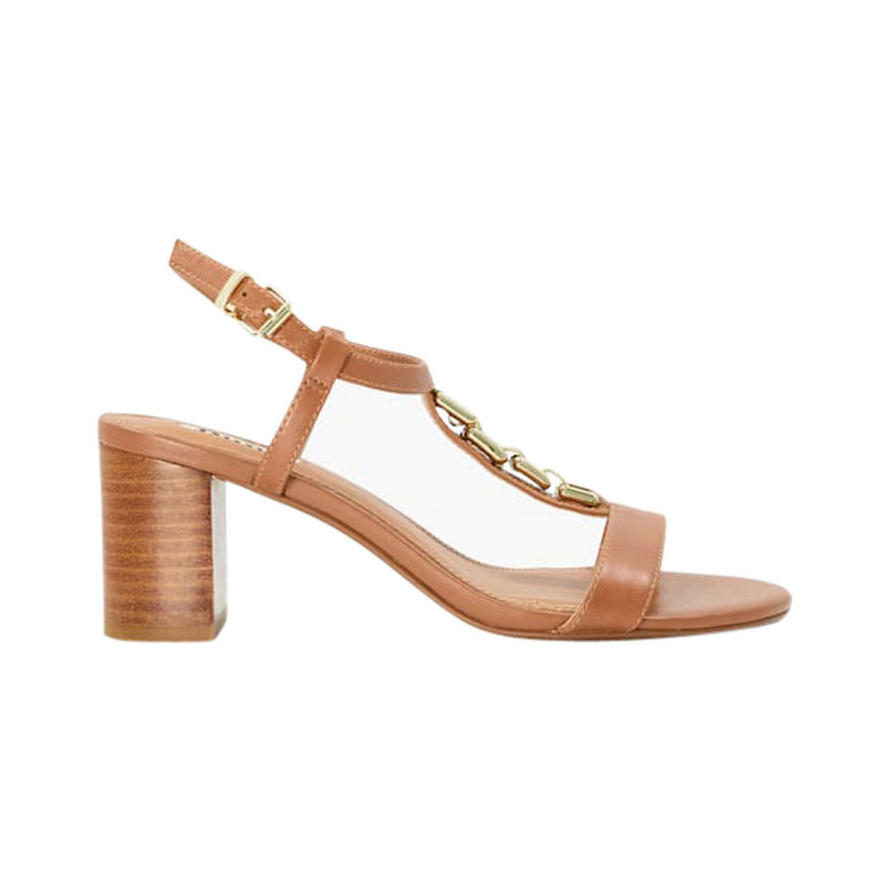 Just Chain Block Heels