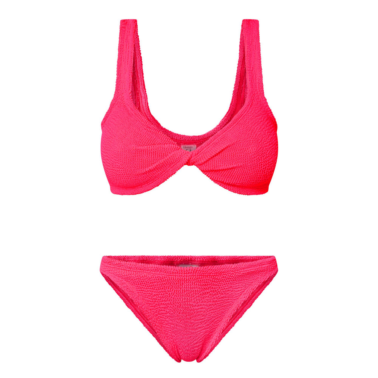 HUNZA G Juno Twist Two-Piece Bikini