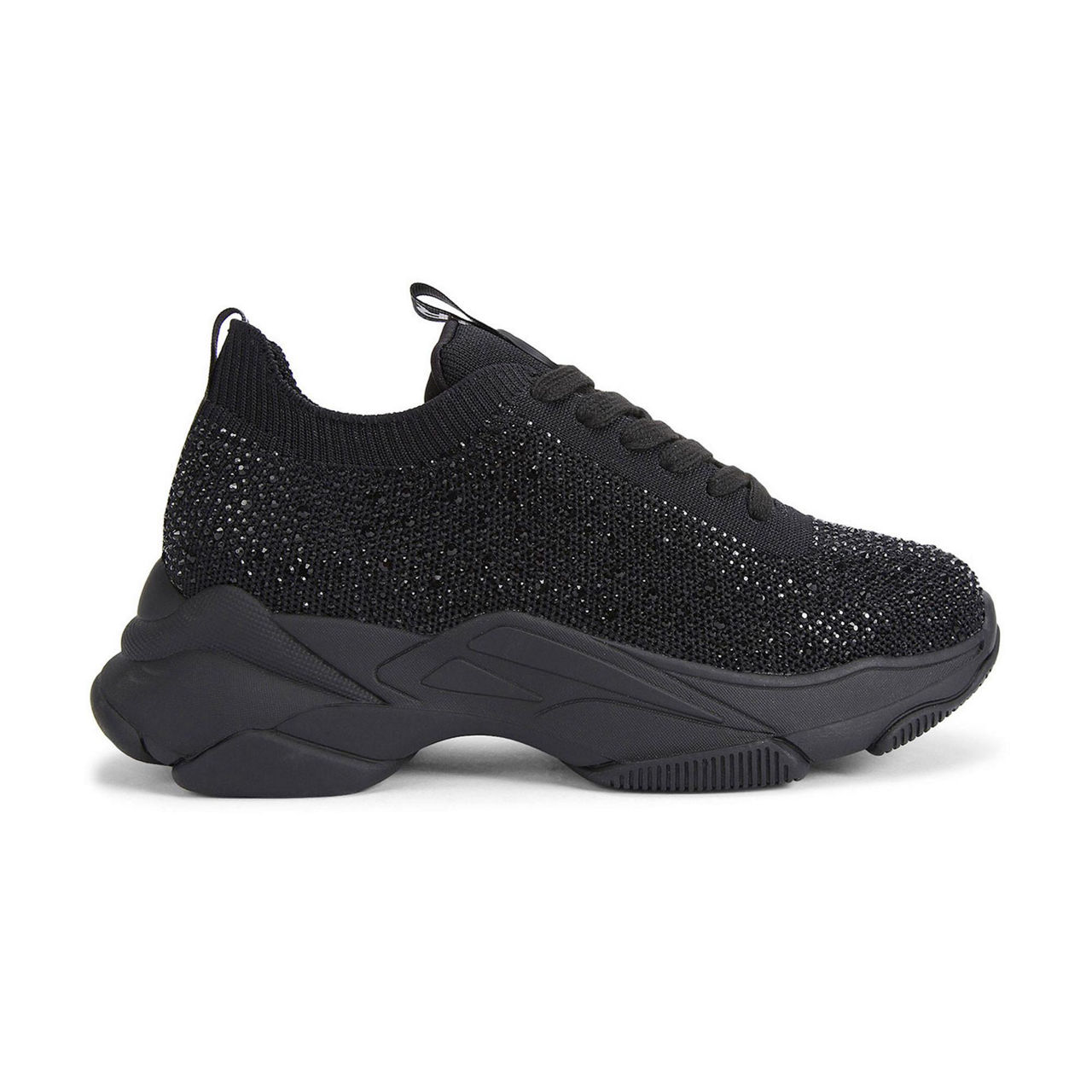 Lila Knit Bling Trainers