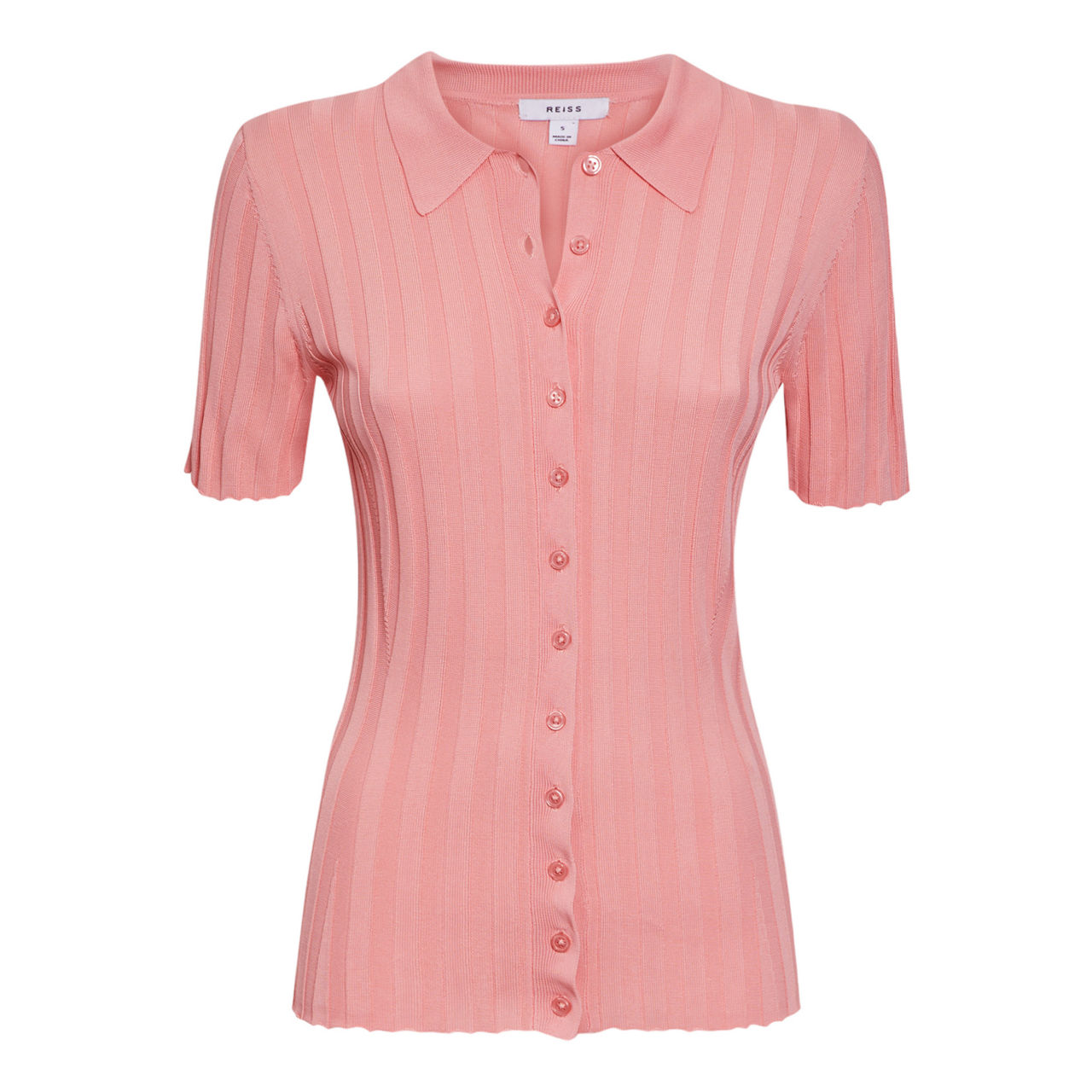 Stella Fitted Rib Knitted Shirt