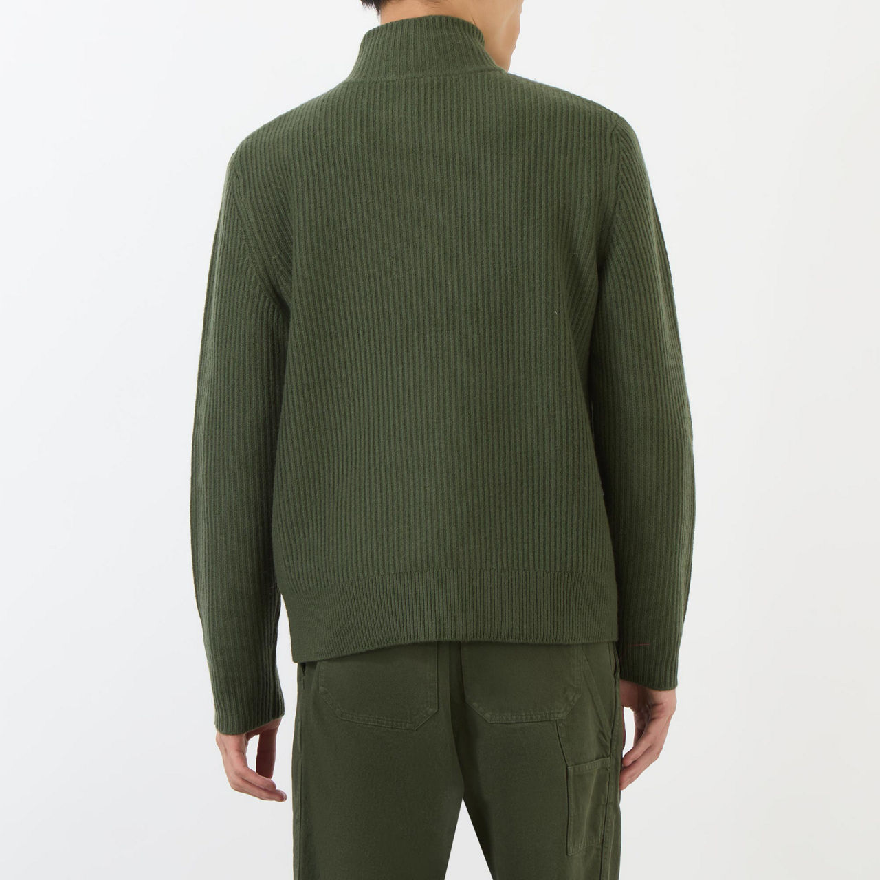 A.P.C. Pull Alex Zip Neck Sweater