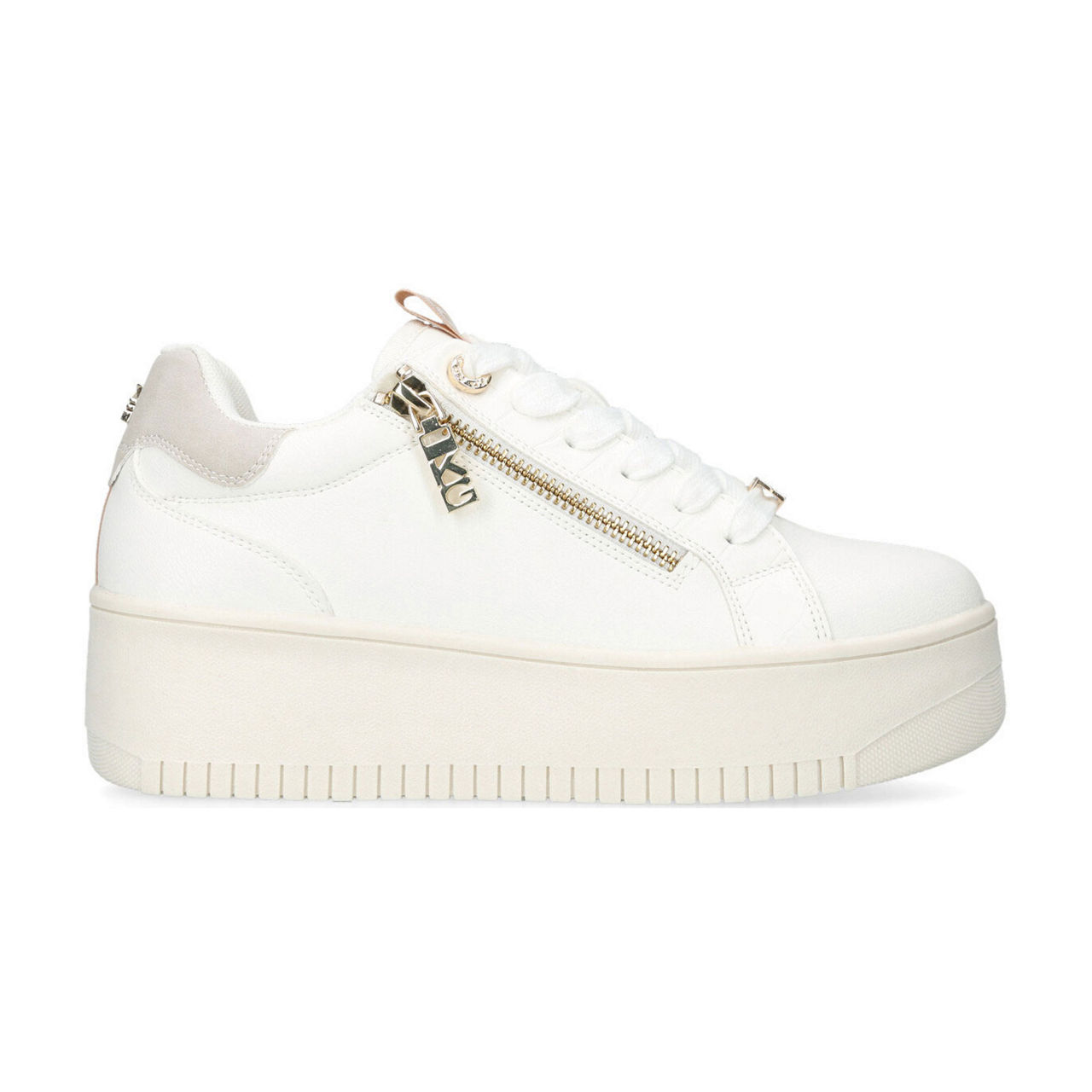 KG BY KURT GEIGER Leslie Side-Zip Platform Trainers
