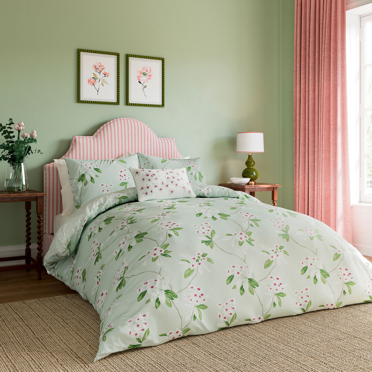 SANDERSON OPTIONS Oleander Duvet Cover Set