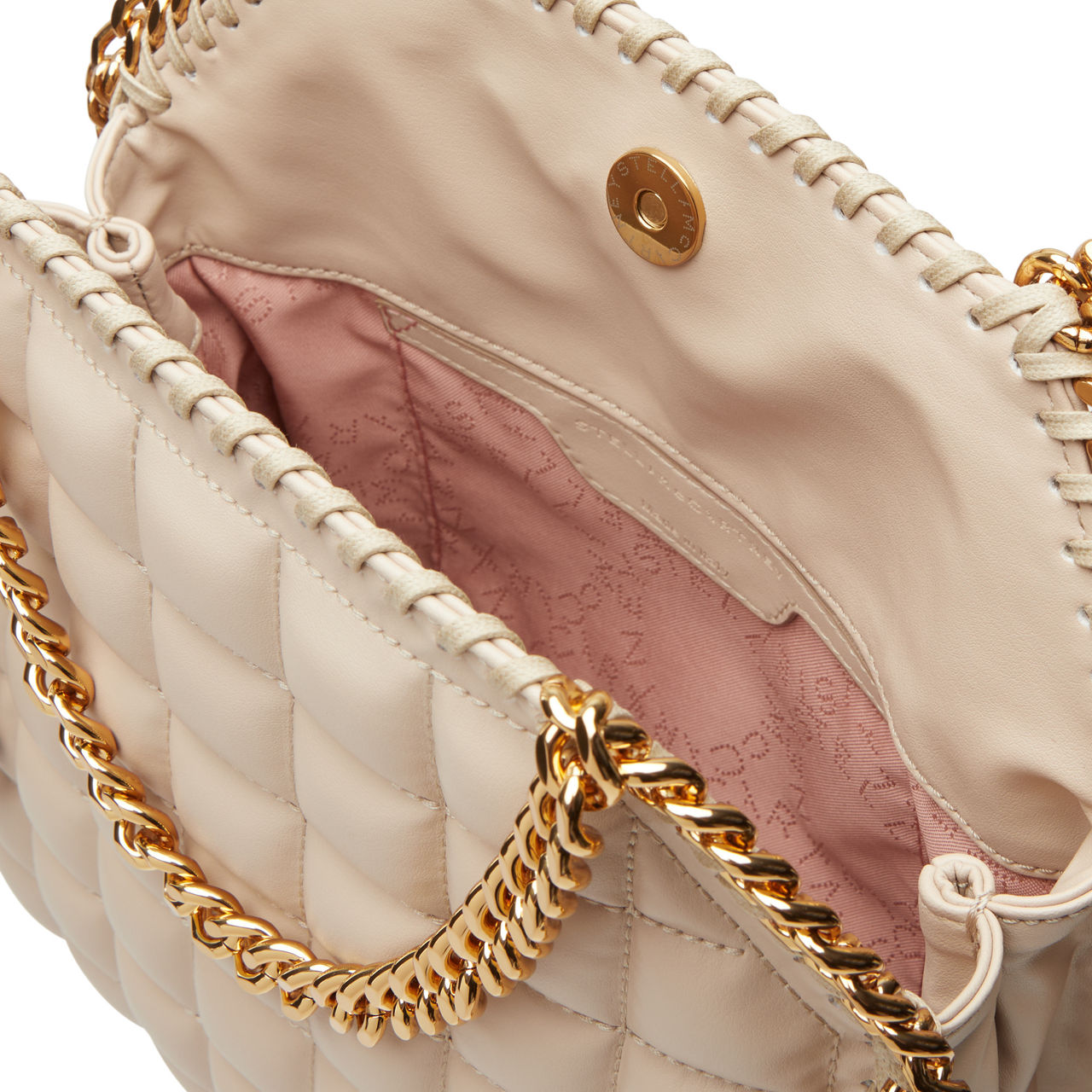 STELLA MCCARTNEY Falabella Quilted Mini Tote Bag