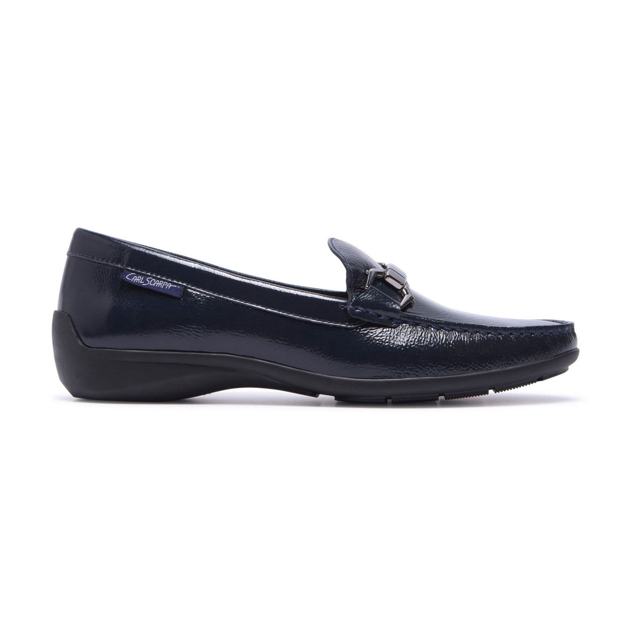 CARL SCARPA Anglette Leather Loafers