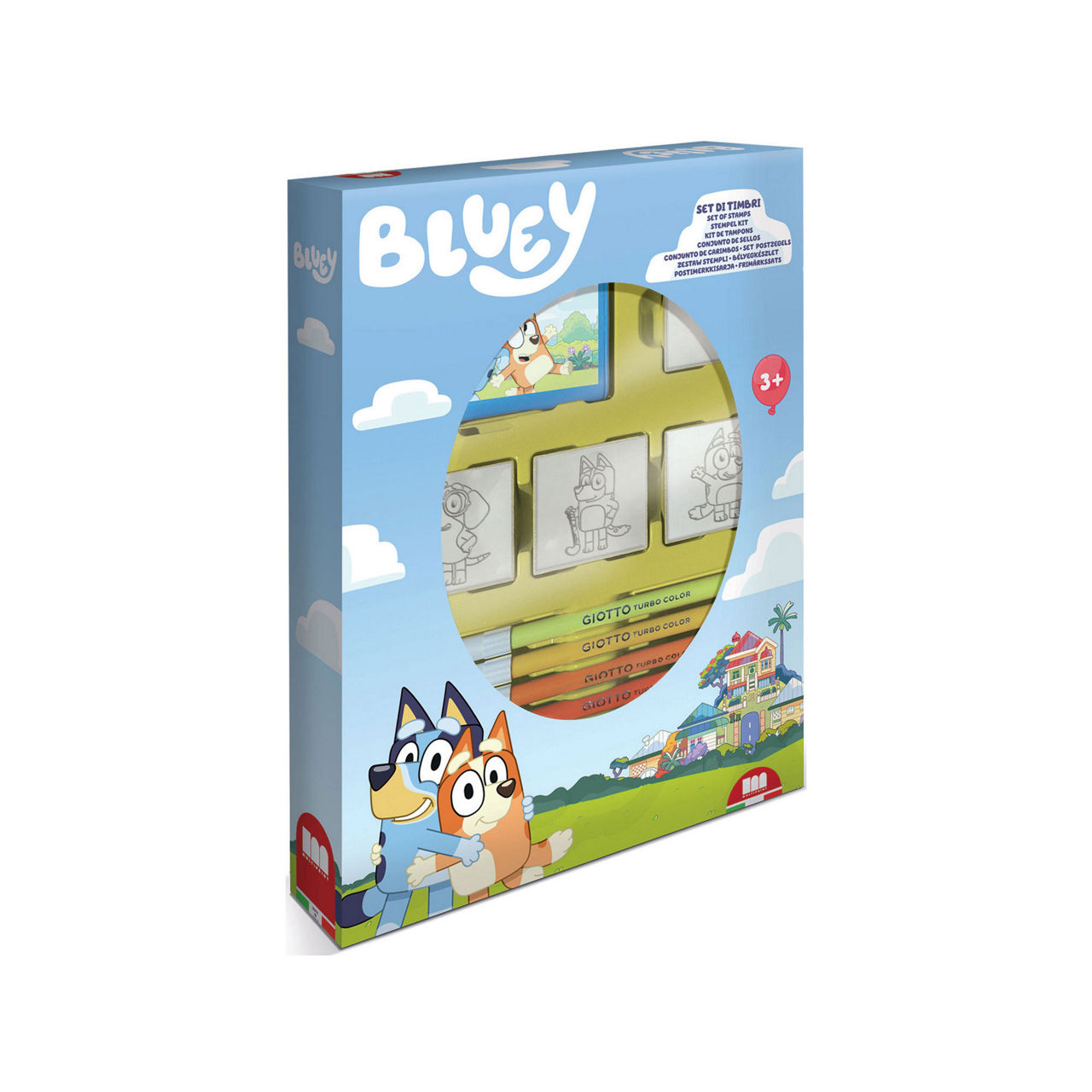 MULTIPRINT Bluey Stamp Set