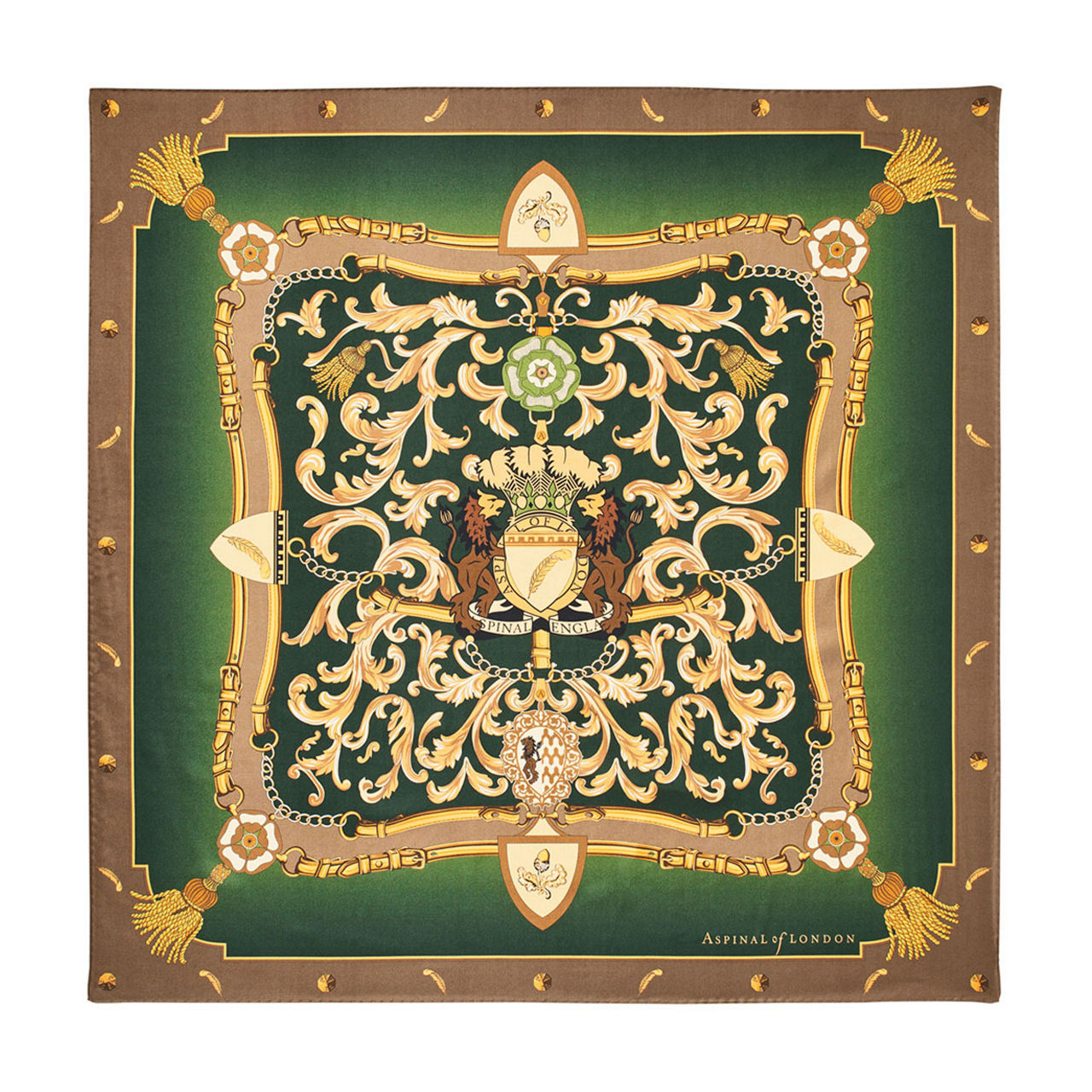 Signature Shield Silk Scarf