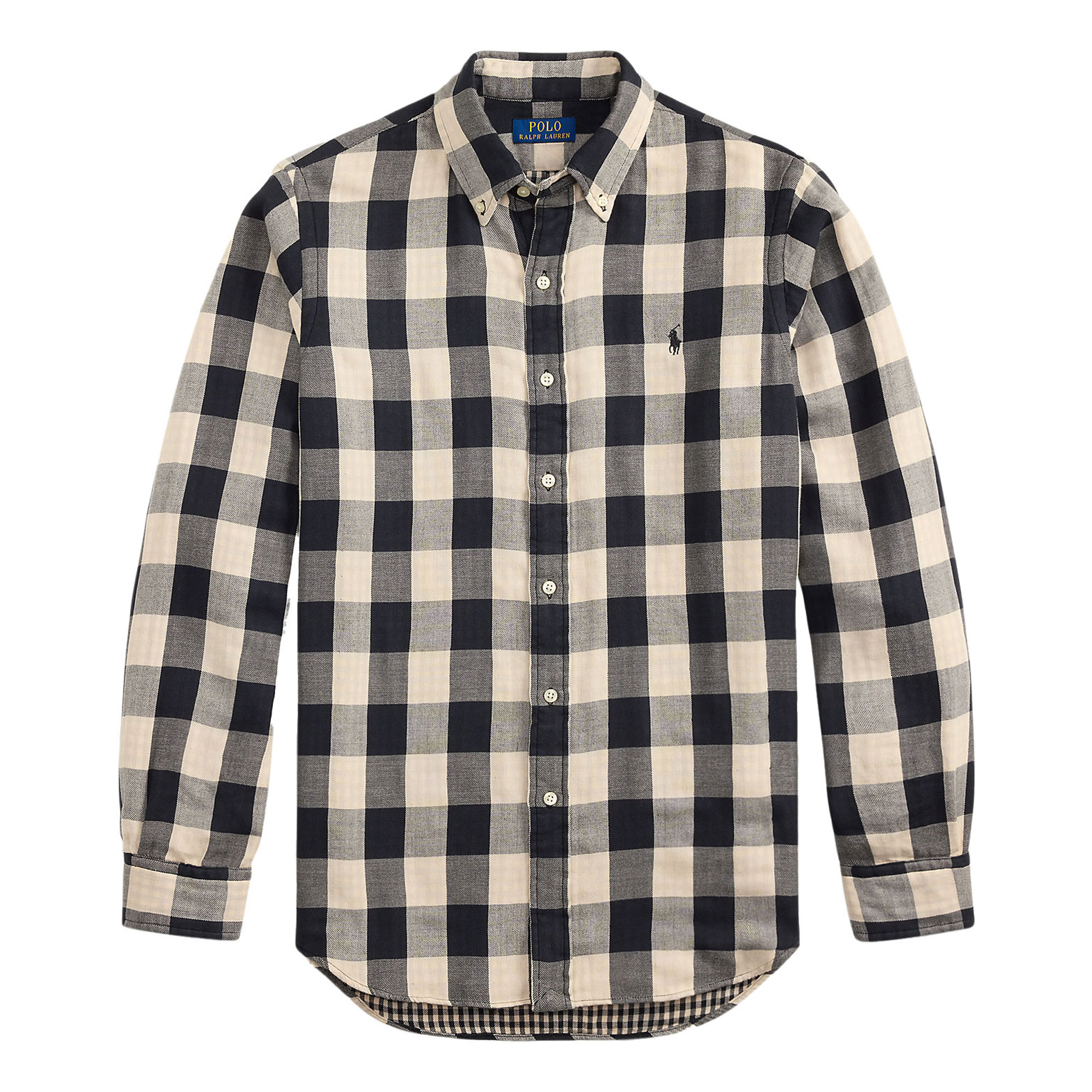 Logo Plaid Double-Faced Shirt