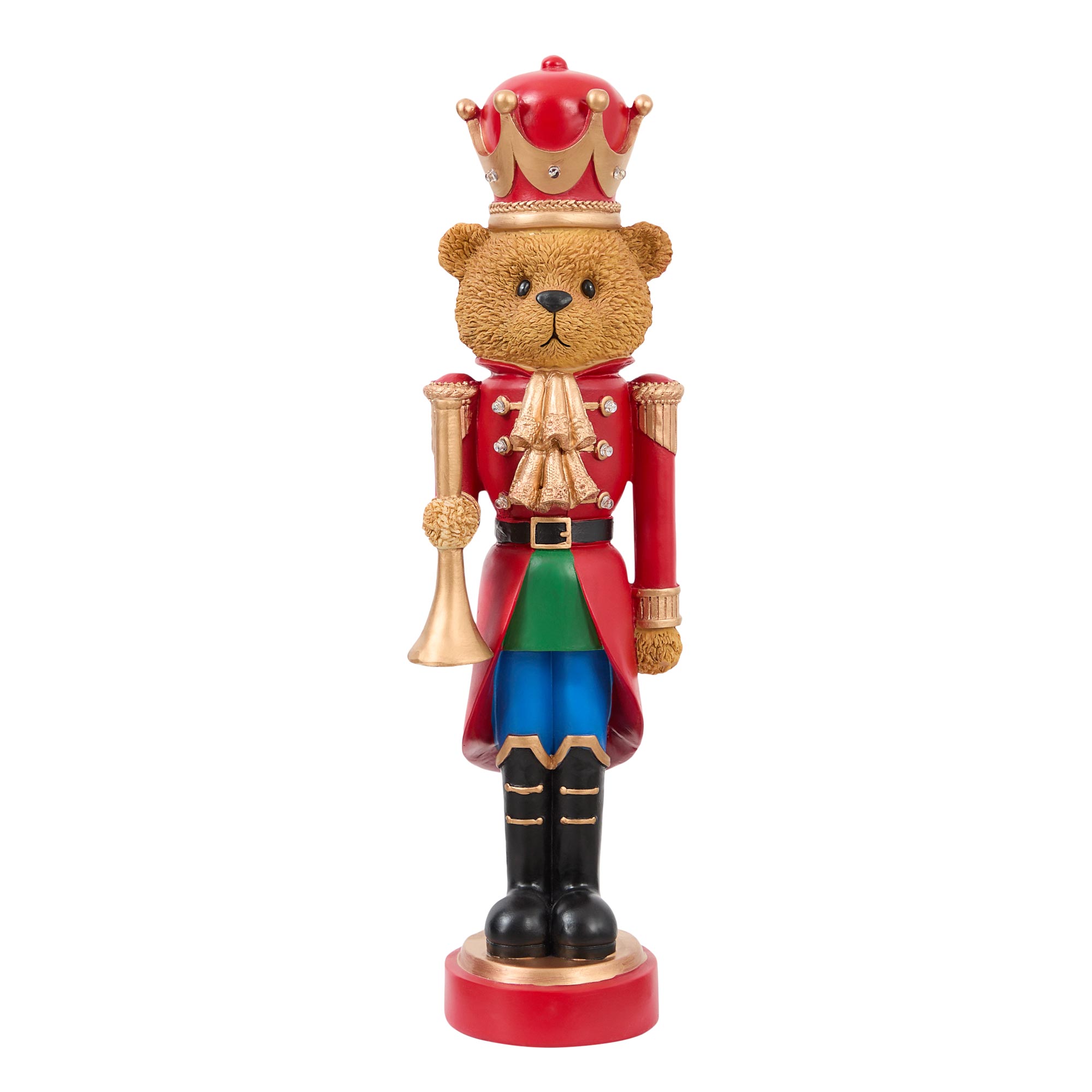 Bear Soldier Nutcracker Ornament