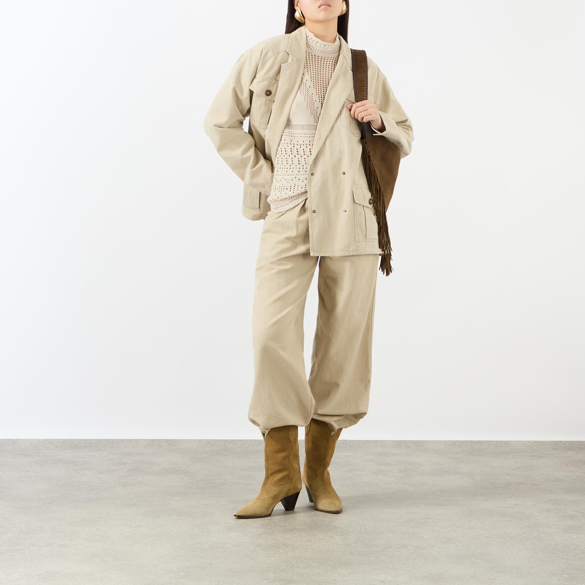 ISABEL MARANT Dahara Open Work Sweater