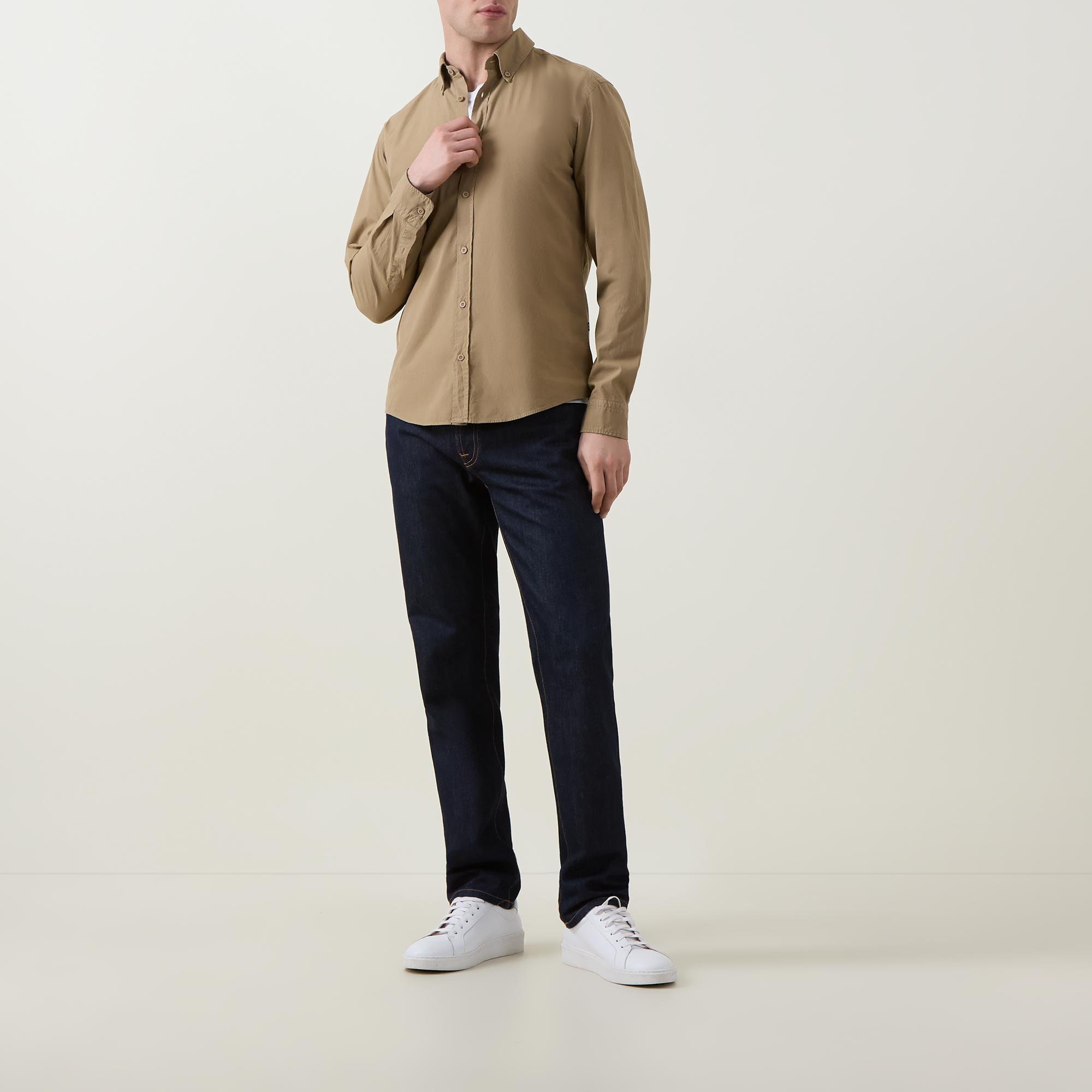 BOSS Liam Single Cuff Casual Shirt