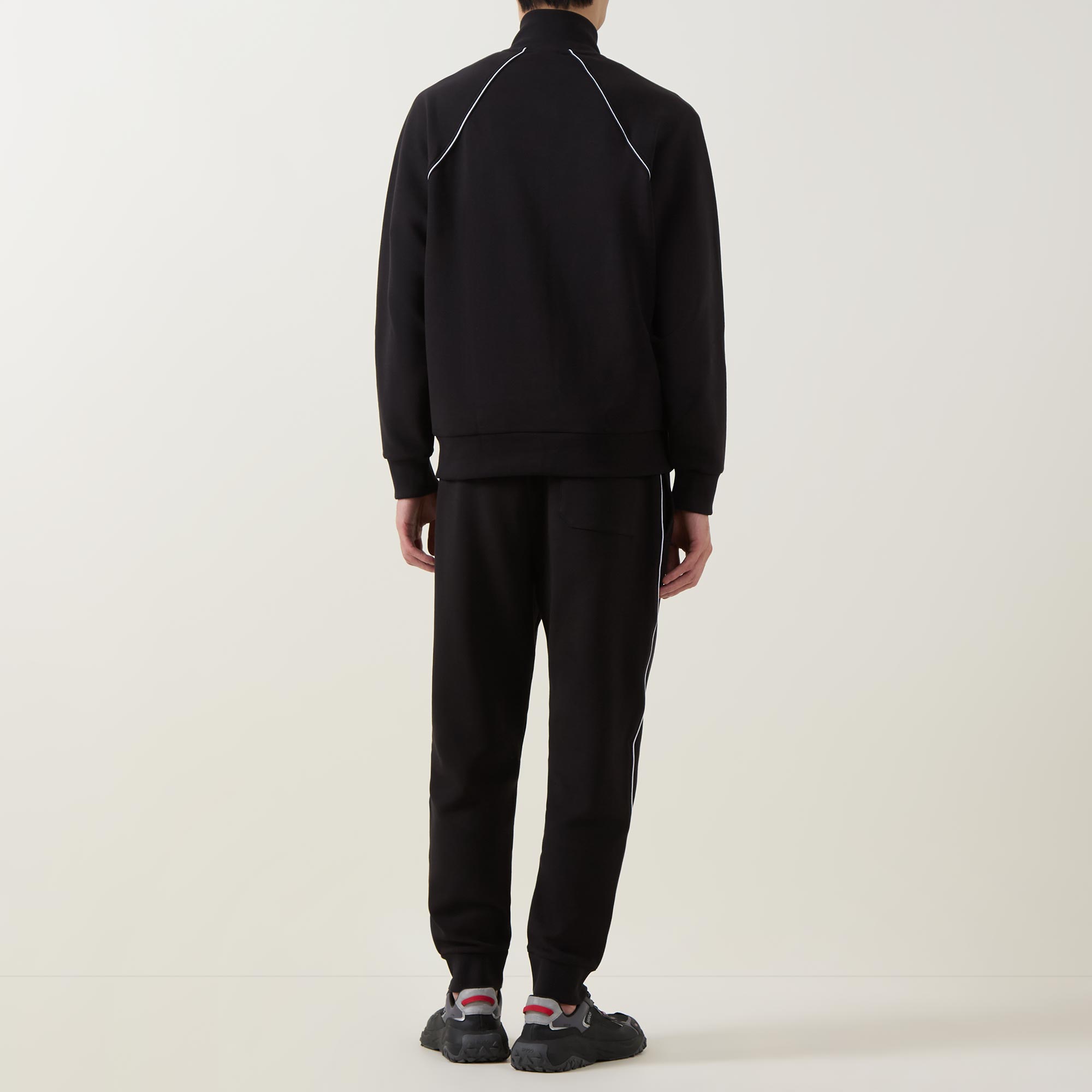 BOSS Contrast Stripe Logo Two-Piece Tracksuit