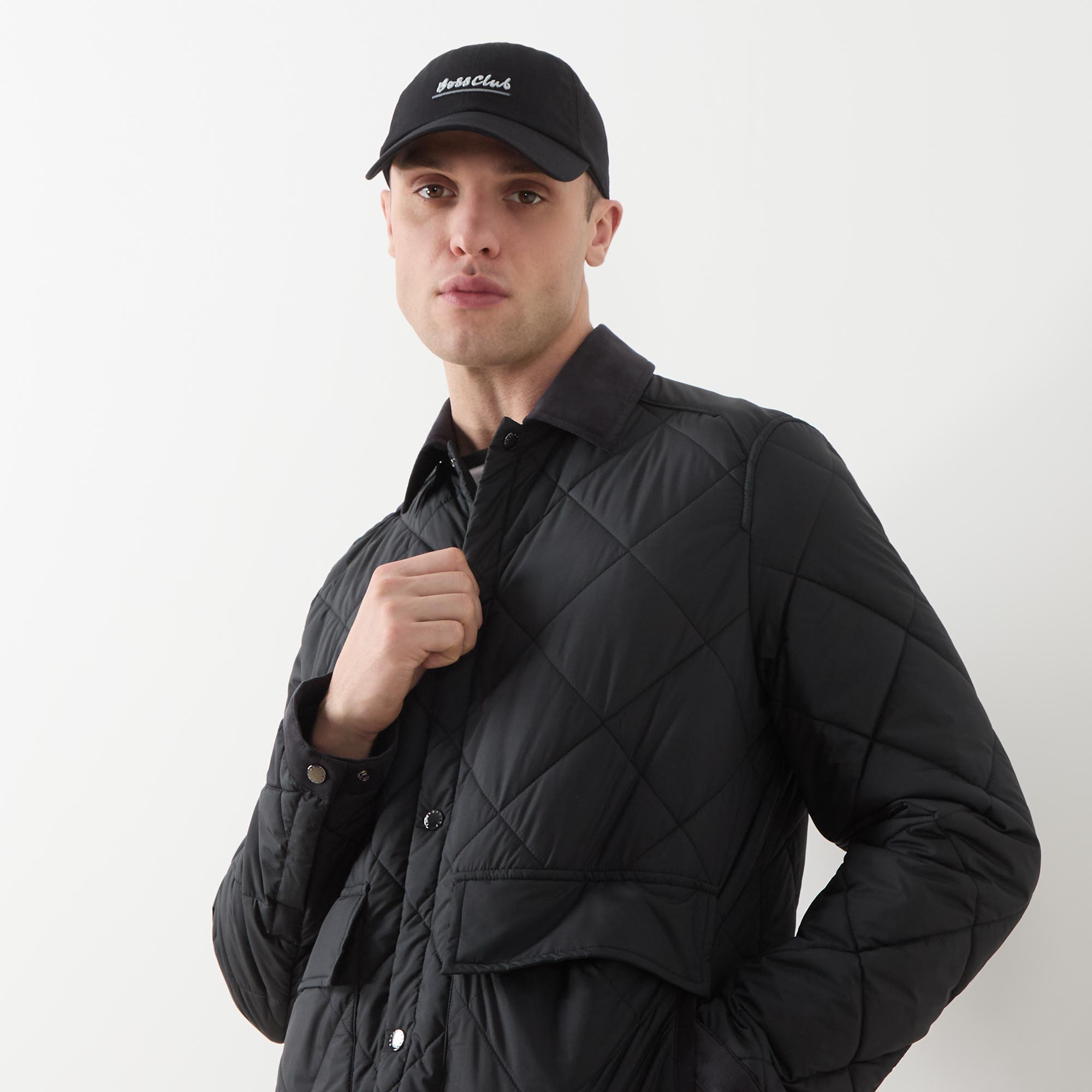 Derrel Logo Slogan Baseball Cap