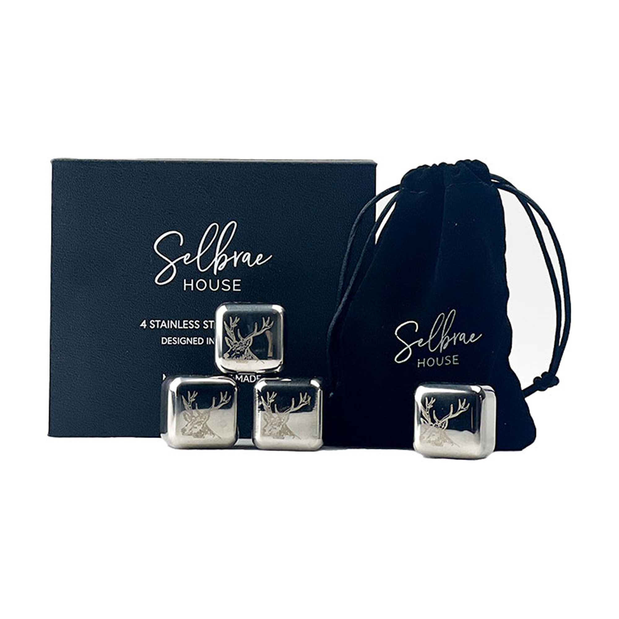 Stag Set Of Ice Cubes