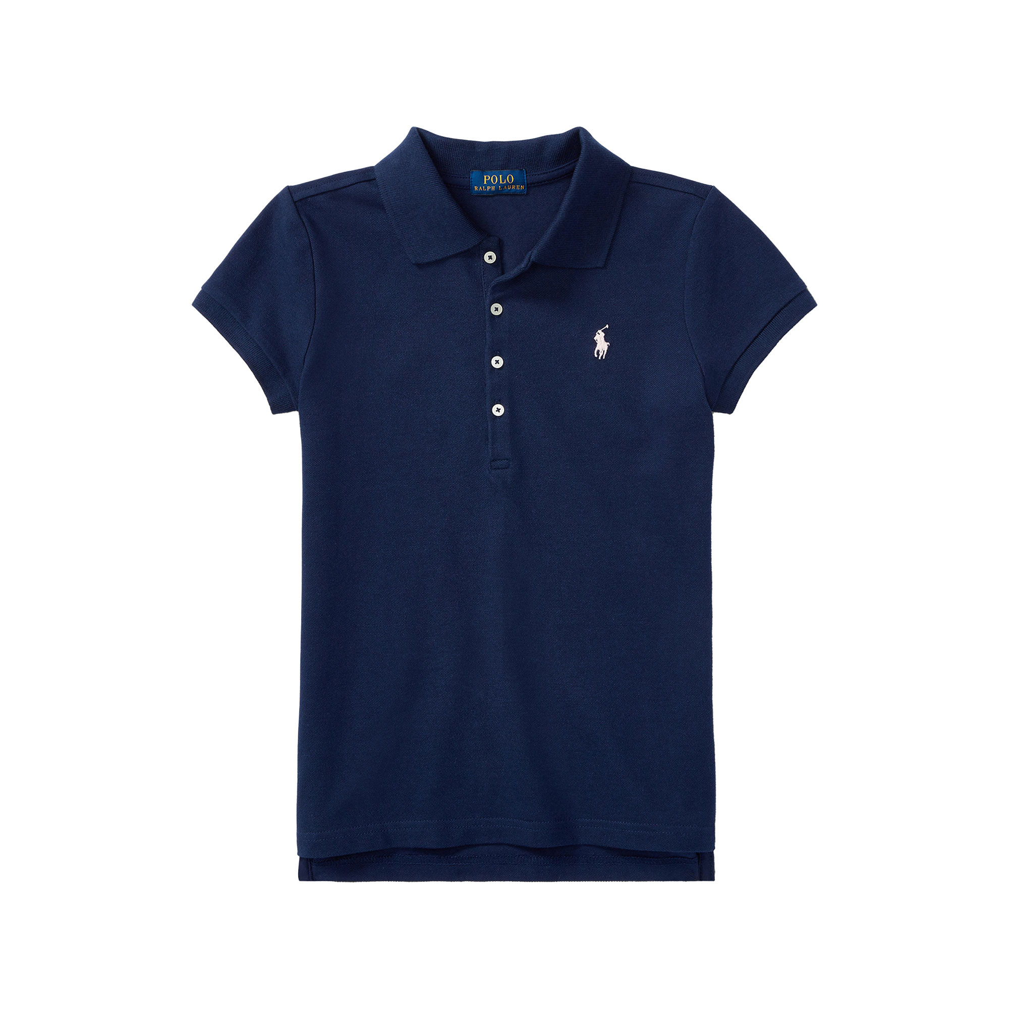 Pony Logo Mesh Polo Shirt