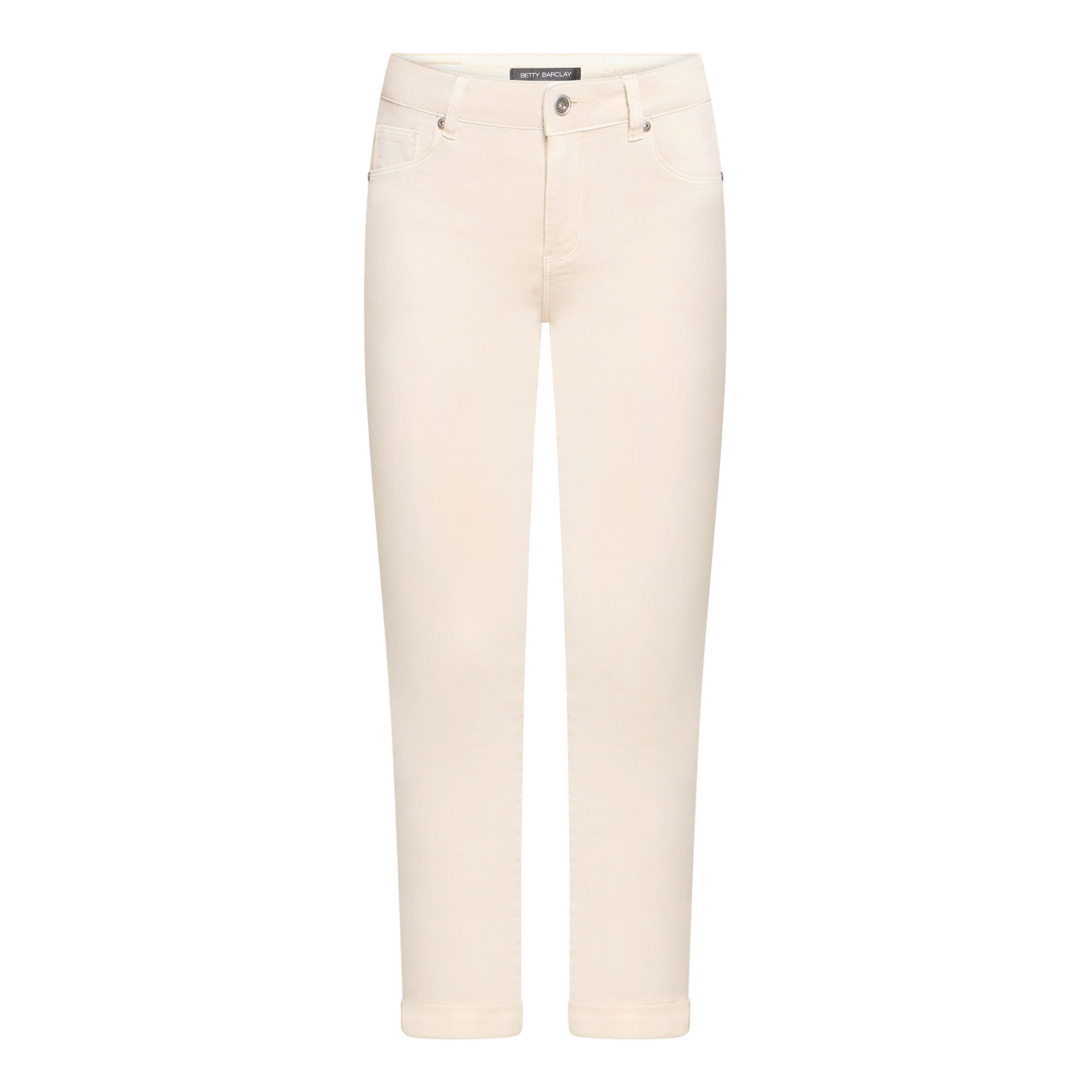 Cropped Straight Leg Jeans