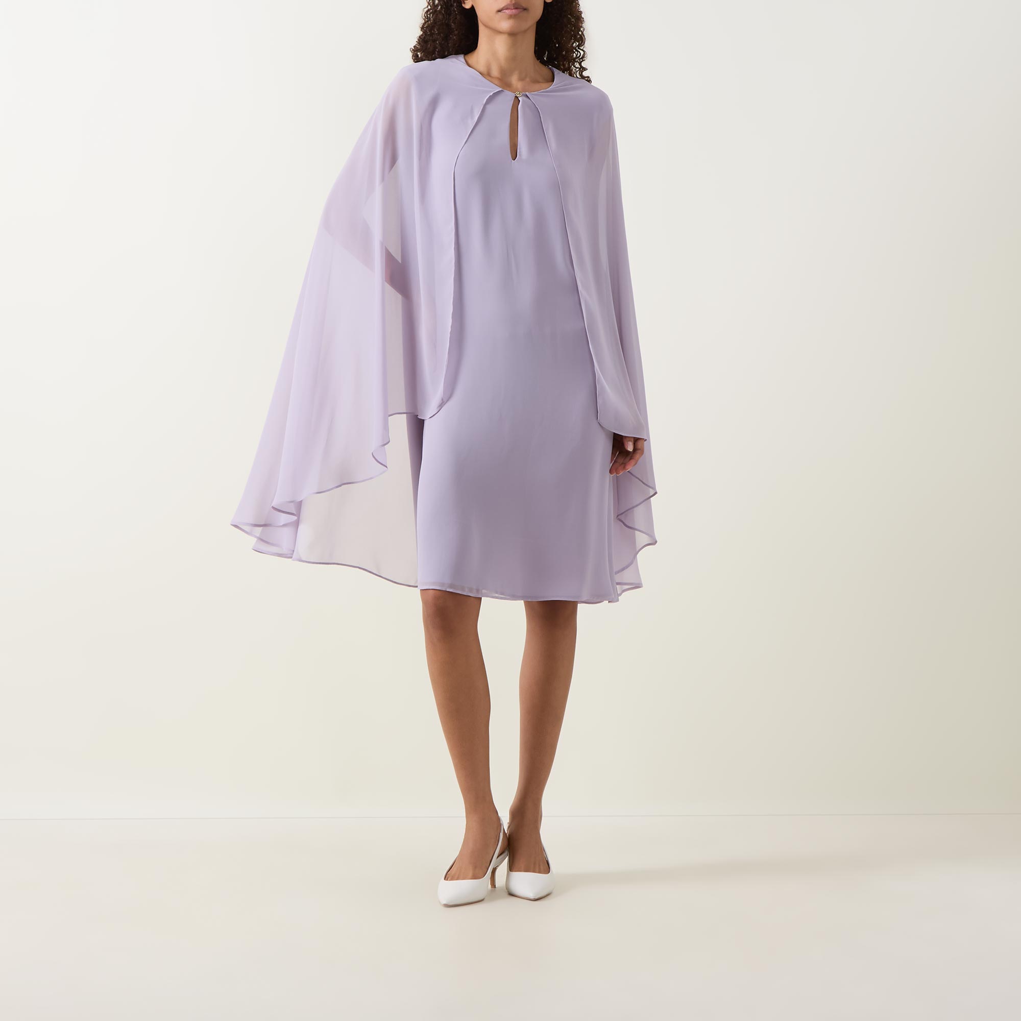 Cape Mini Dress