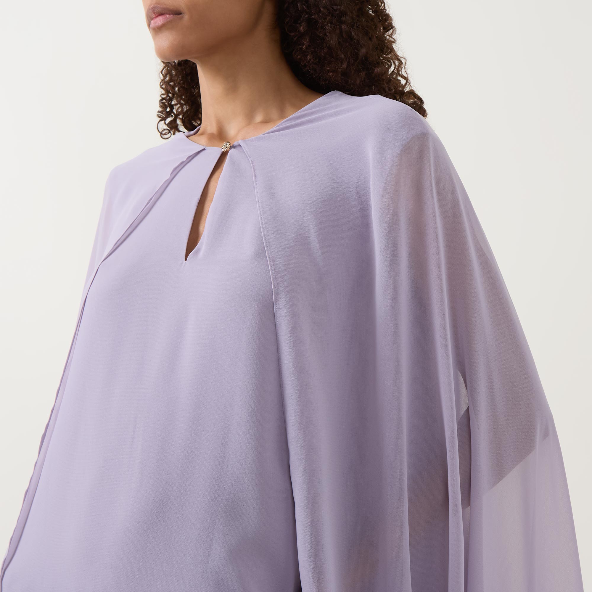 Cape Mini Dress