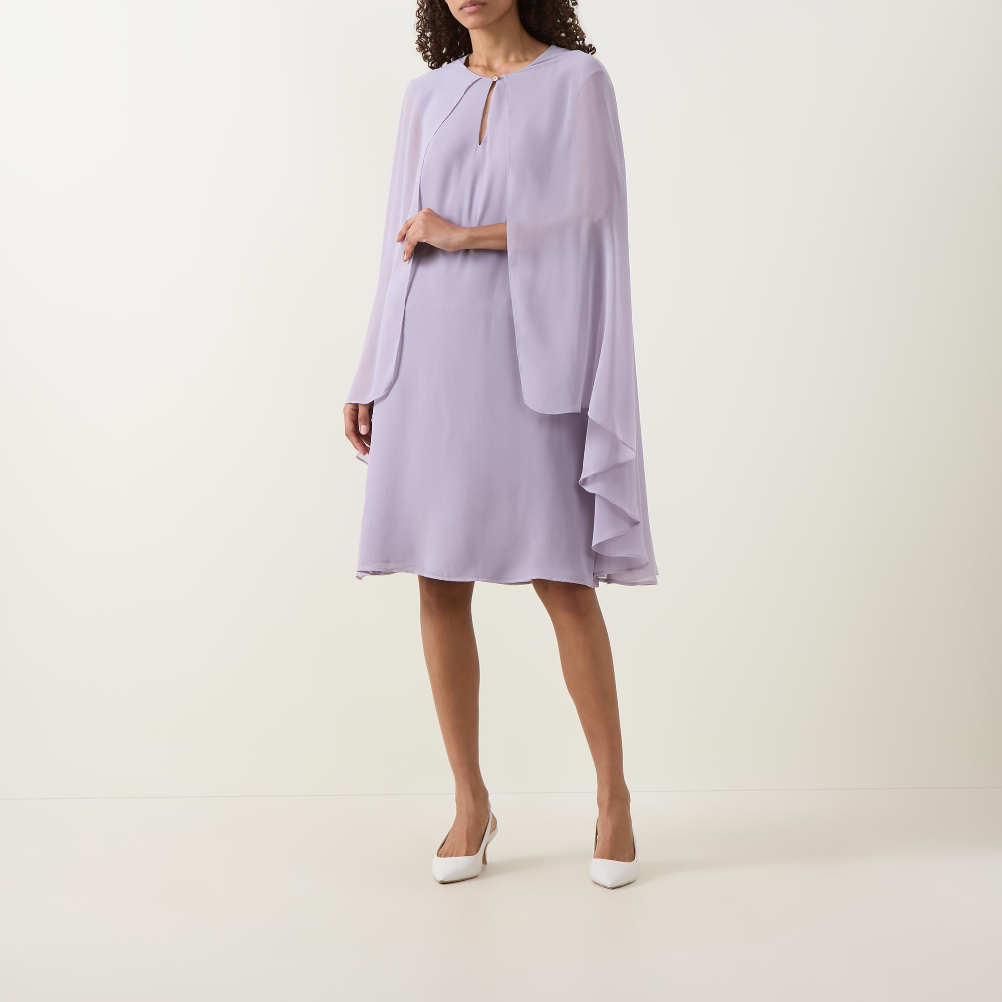 Cape Mini Dress