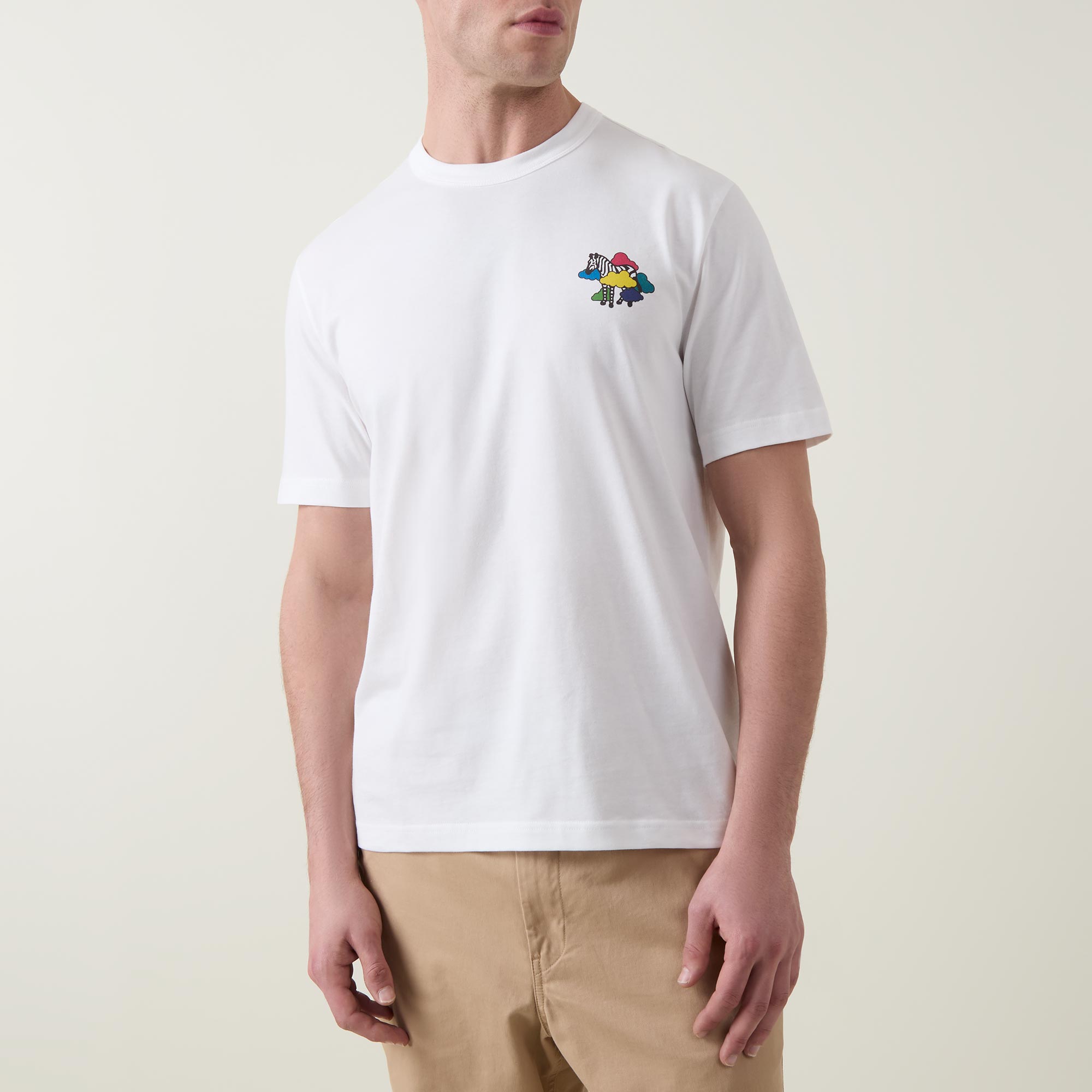 PS PAUL SMITH Cloud Zebra Graphic T-Shirt