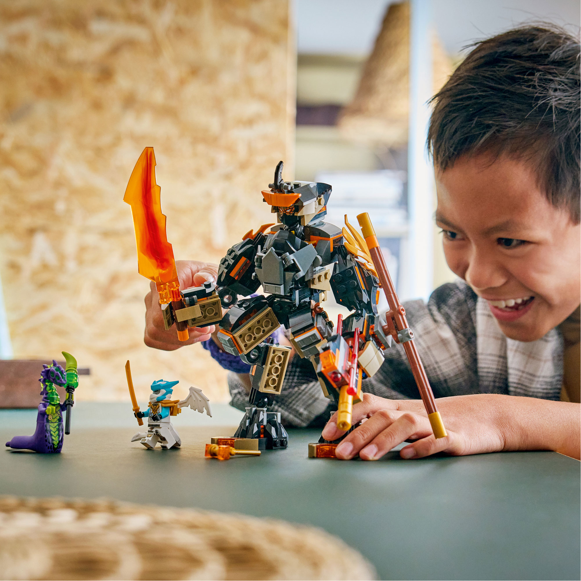 LEGO LEGO® NINJAGO® Cole's Mission Mech & Dragon Zane Toys