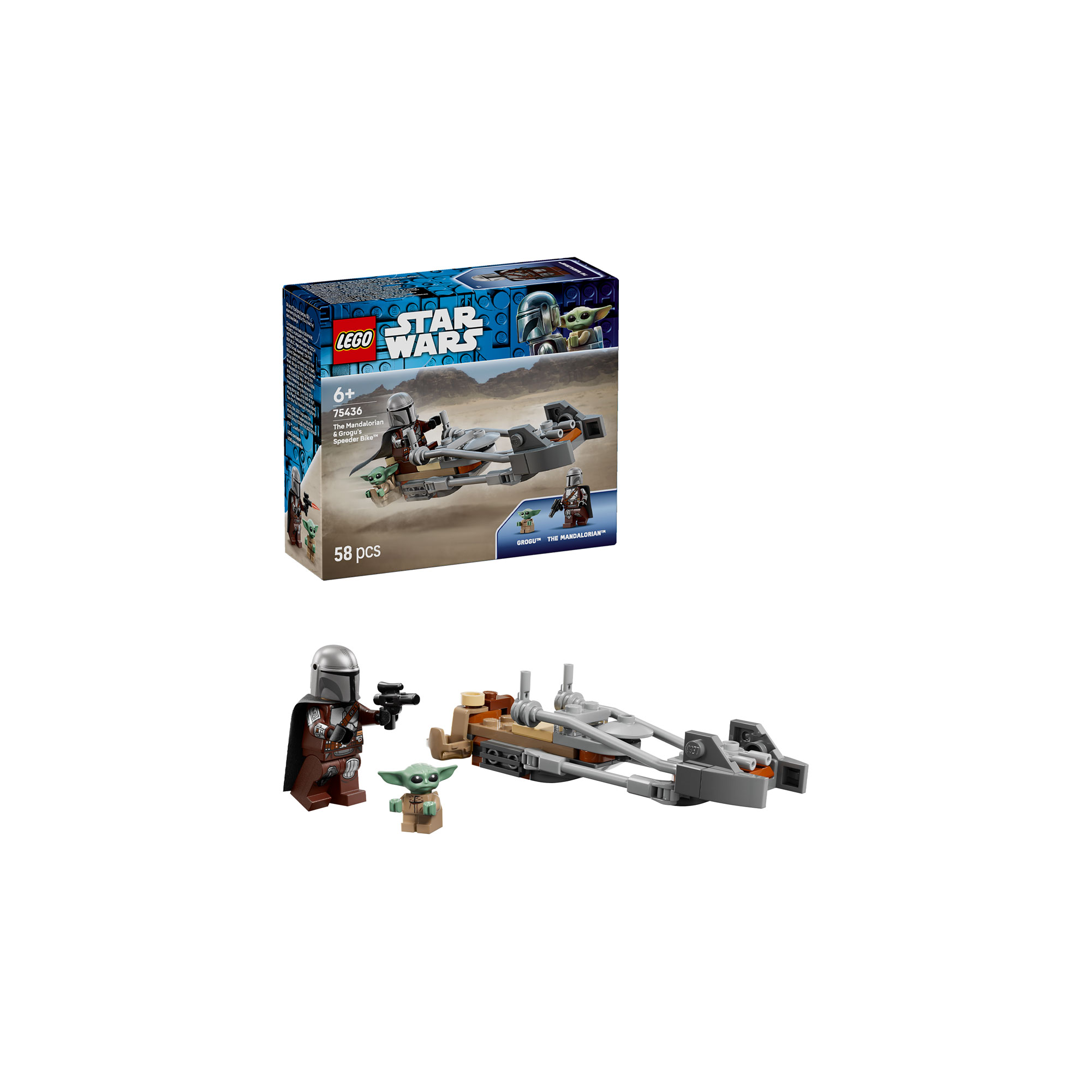 LEGO LEGO® Star Wars™ The Mandalorian & Grogu's Speeder Bike™
