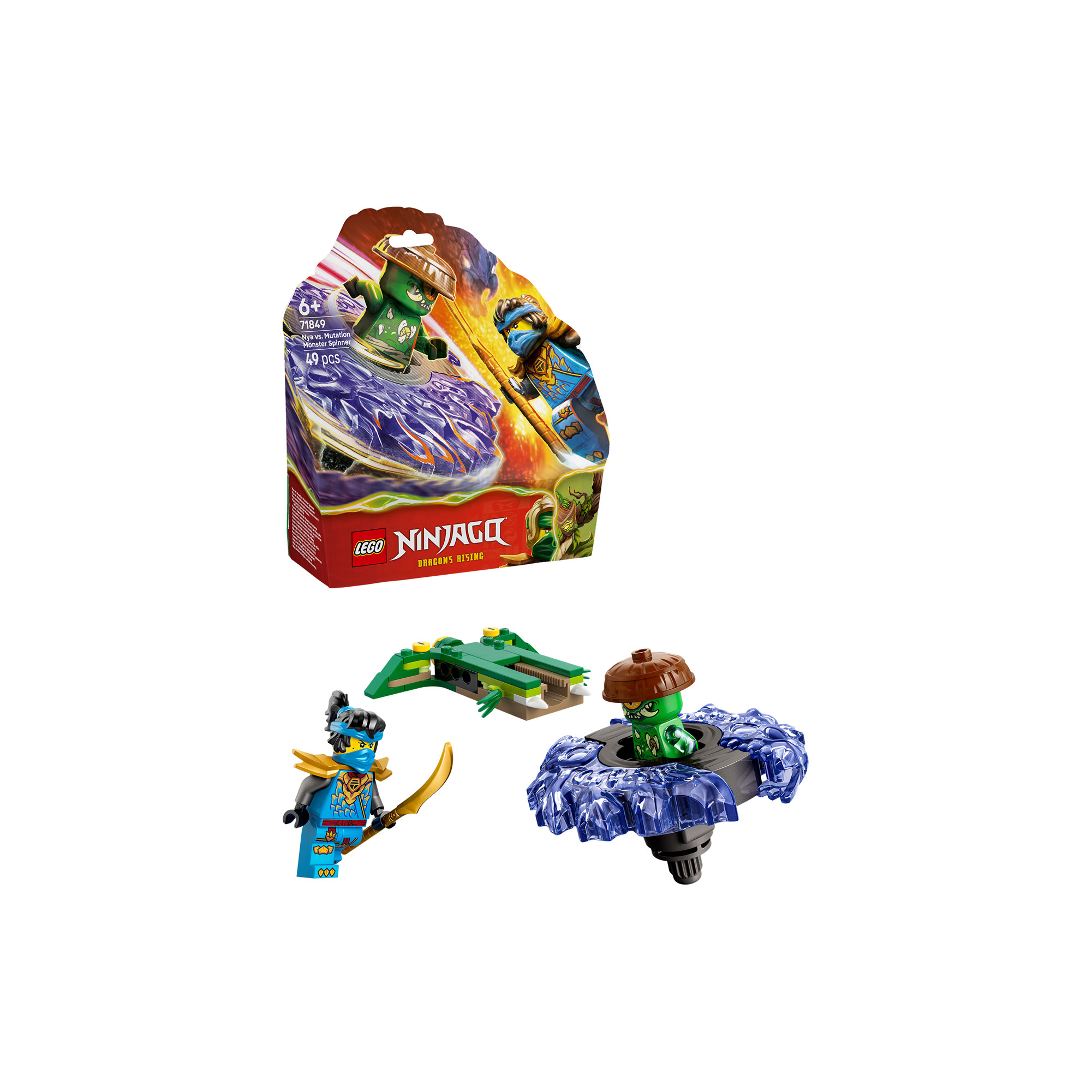 LEGO LEGO® NINJAGO® Nya vs. Mutation Monster Spinner Toy