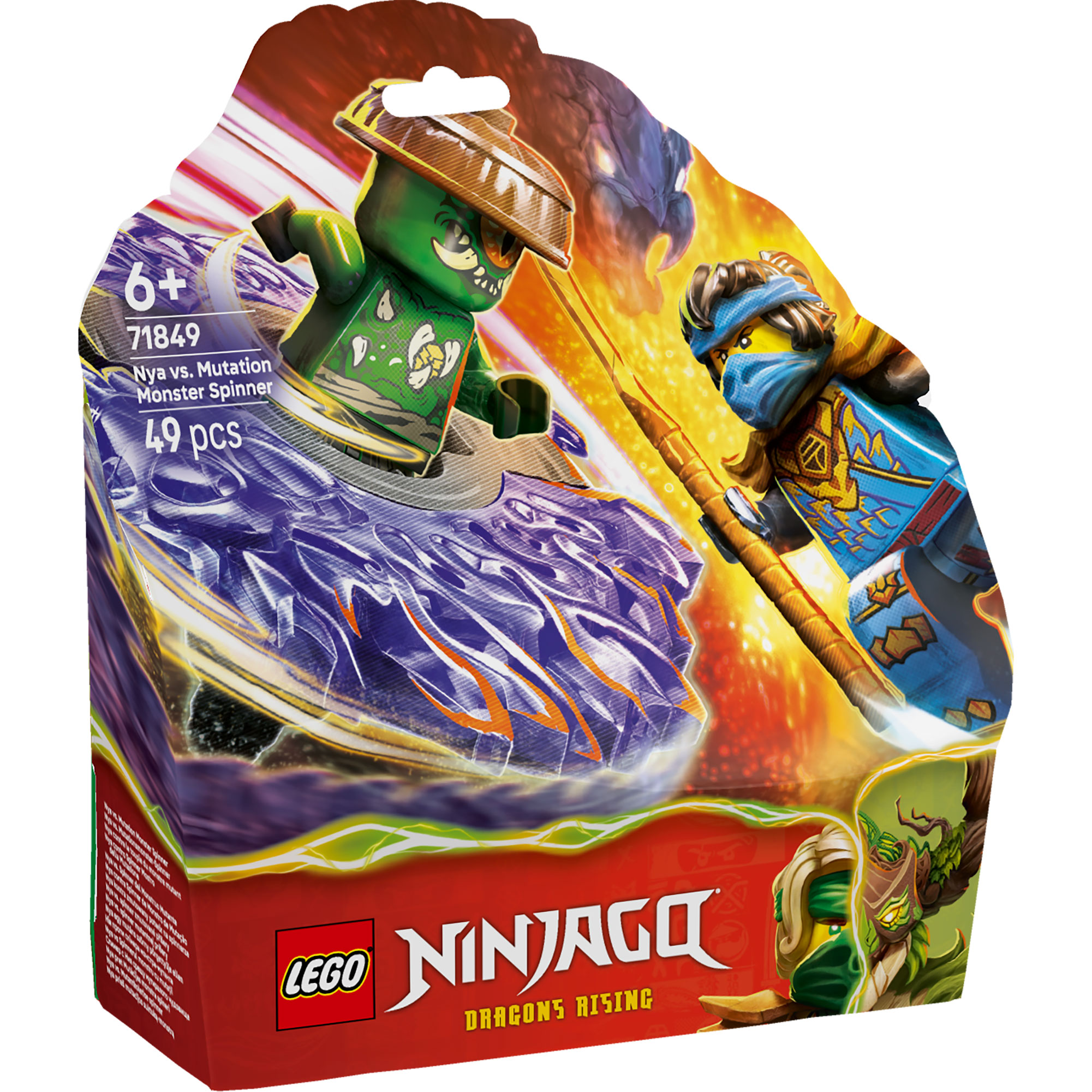 LEGO LEGO® NINJAGO® Nya vs. Mutation Monster Spinner Toy