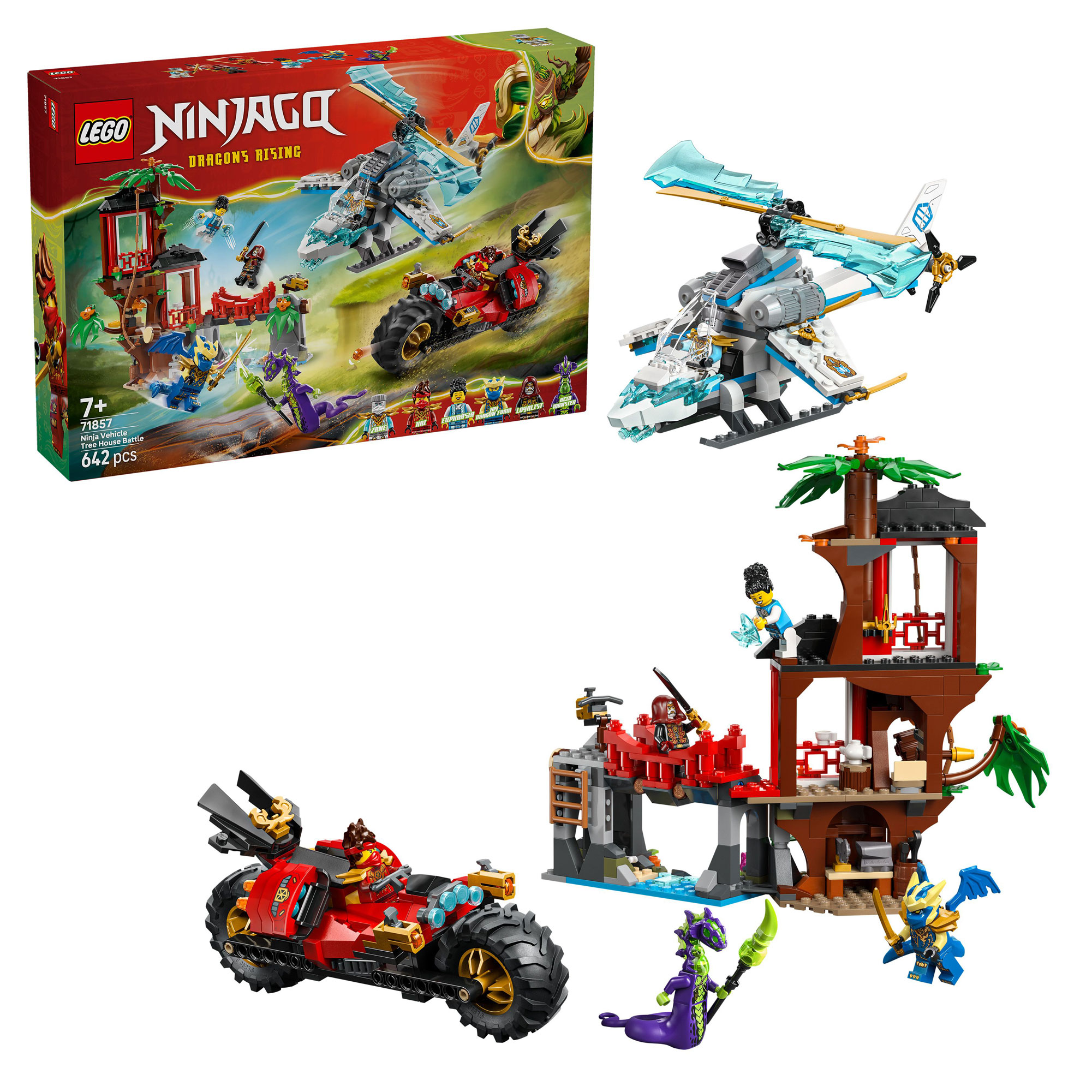 LEGO LEGO® NINJAGO® Ninja Vehicle Tree House Battle Toy Set