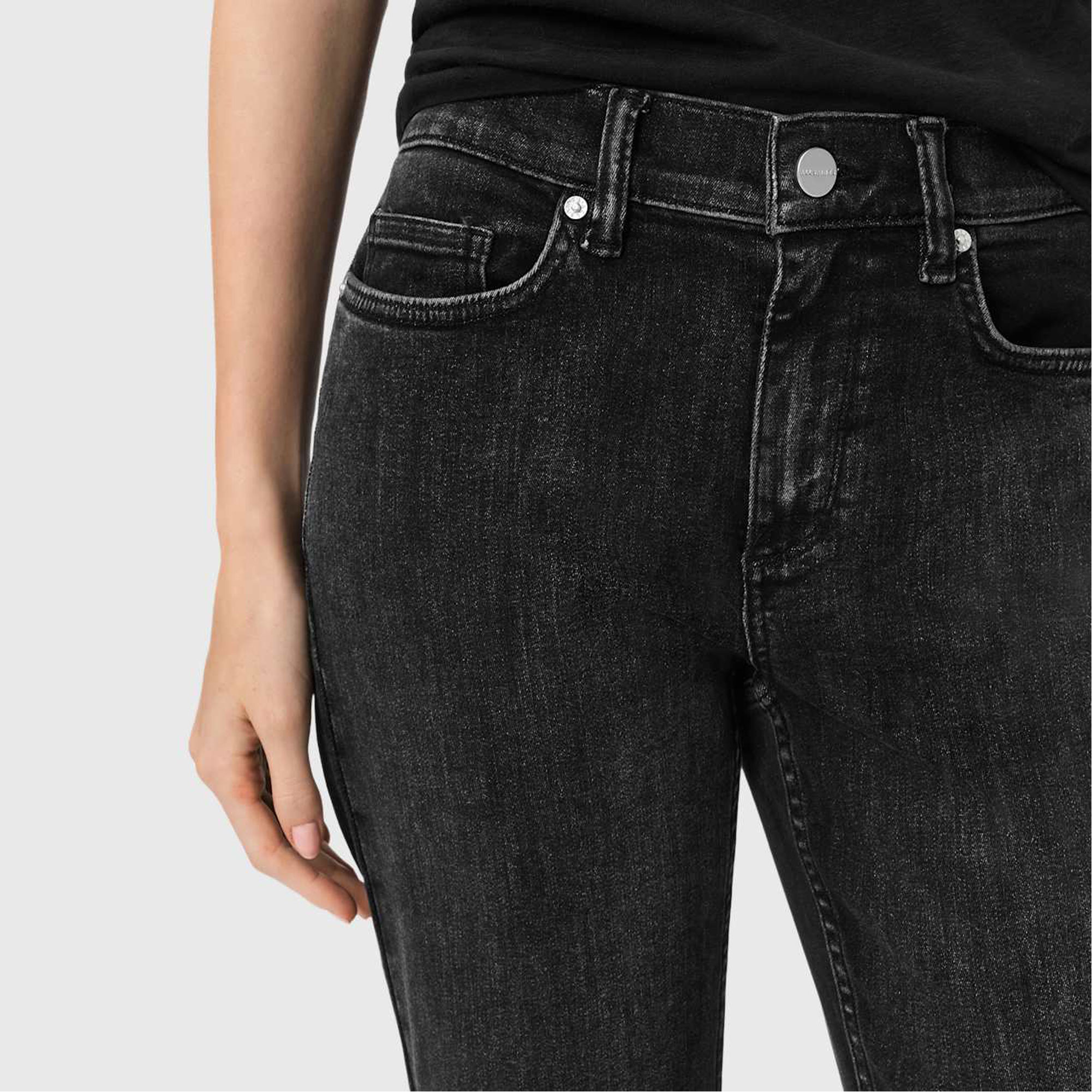 ALLSAINTS Ember High-Rise Stretch Jeans