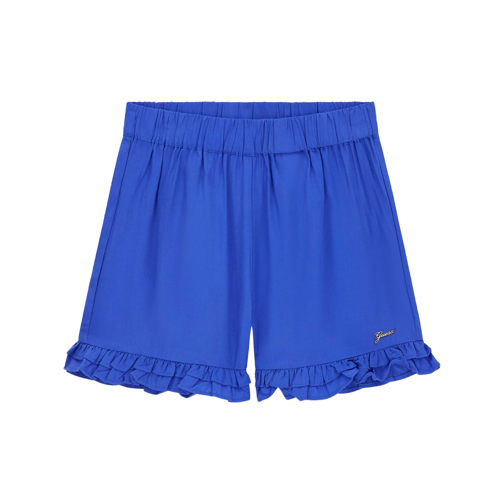 Ruffle Logo Shorts
