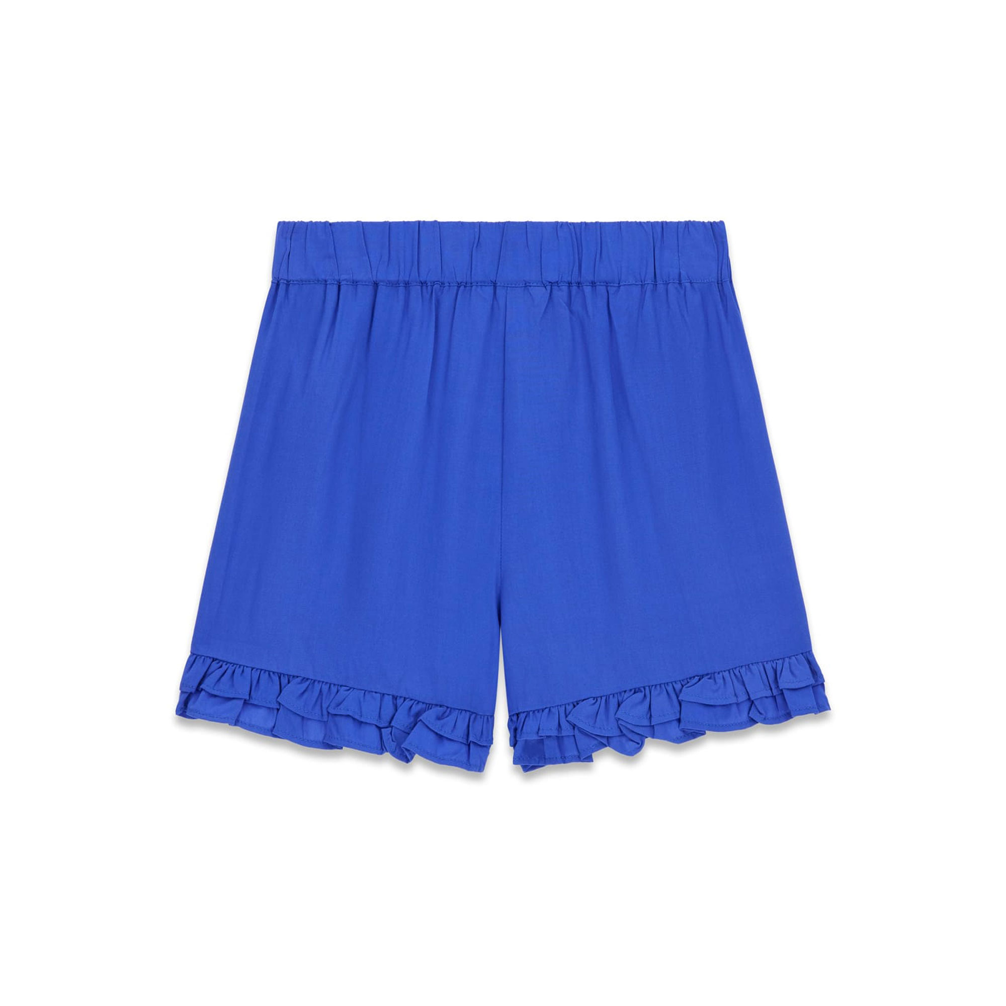 Ruffle Logo Shorts