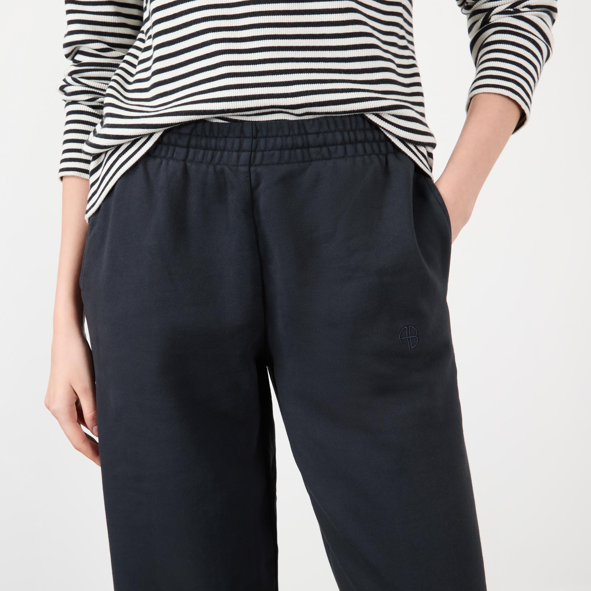 ANINE BING Kacey Logo Sweatpants