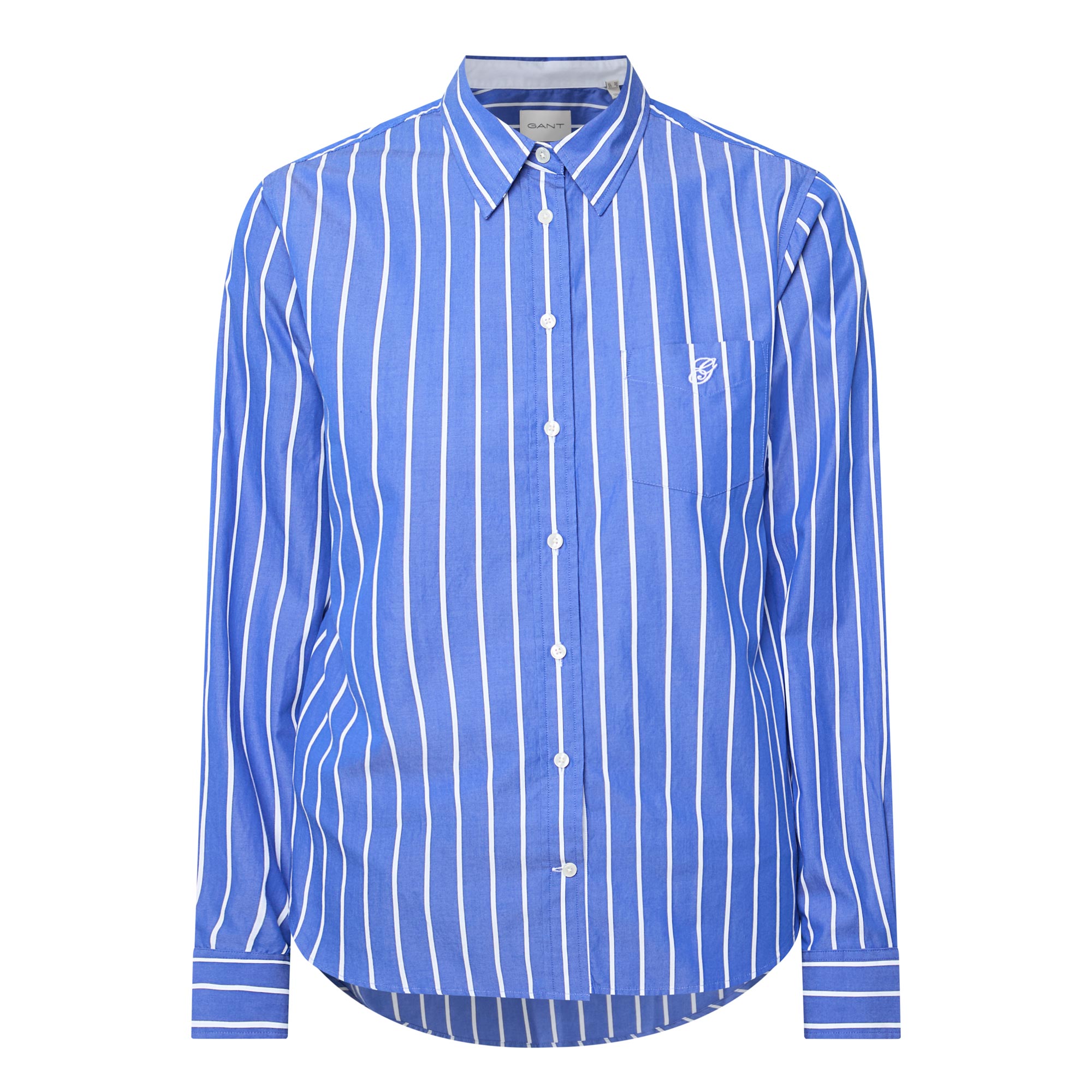 Patch Pocket Logo Striped Shirt