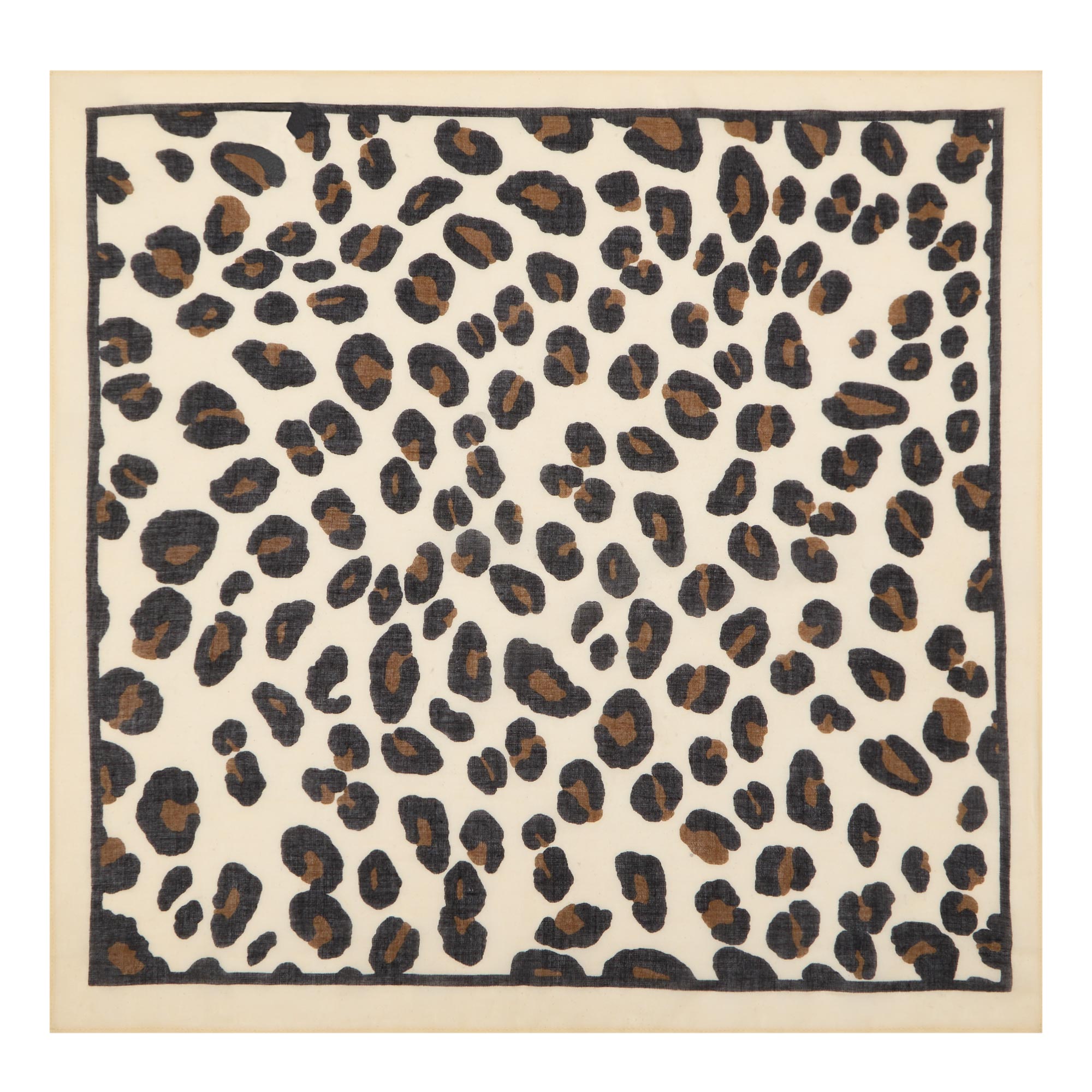 Alvienne Leopard Print Scarf