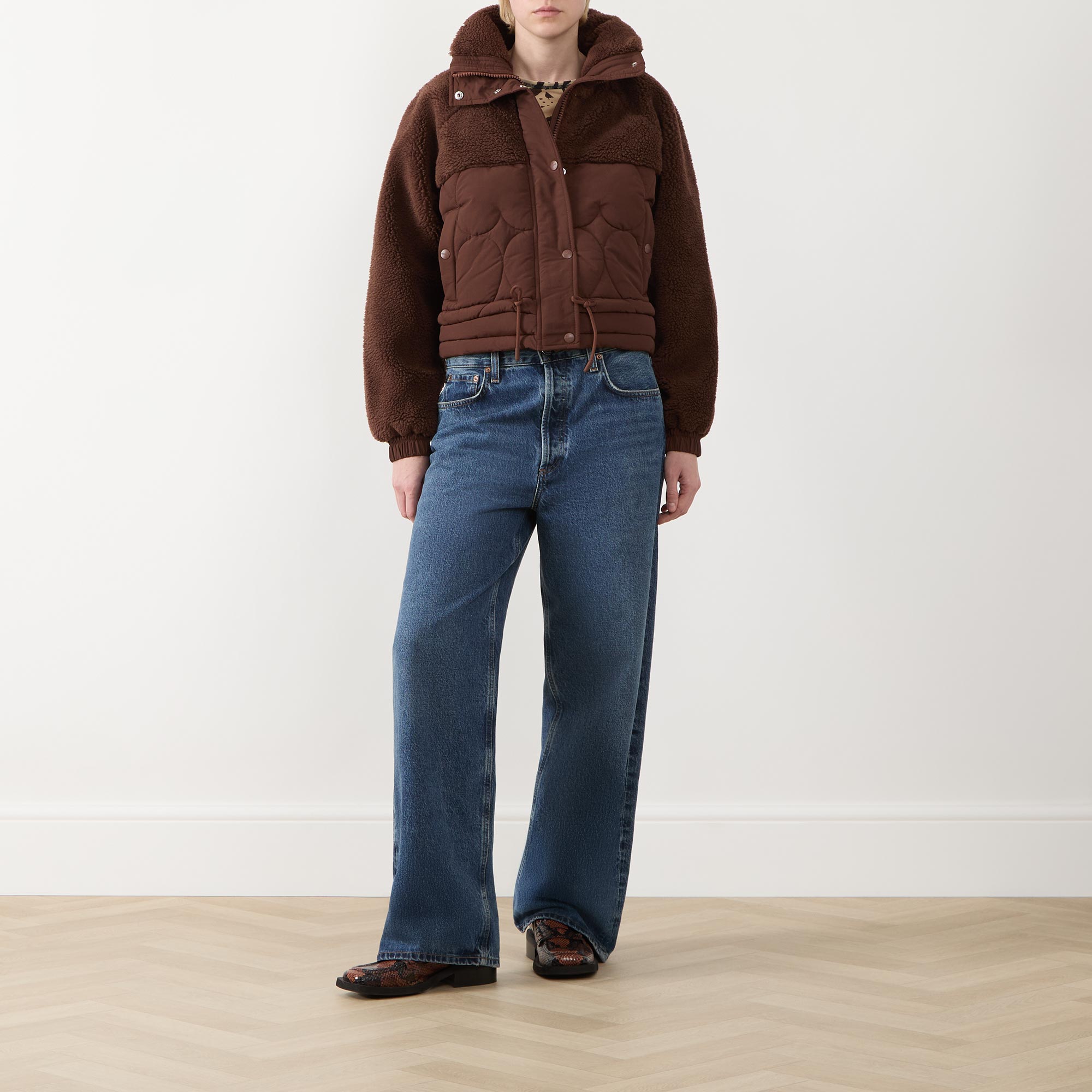 Uma Short Boucle Coat