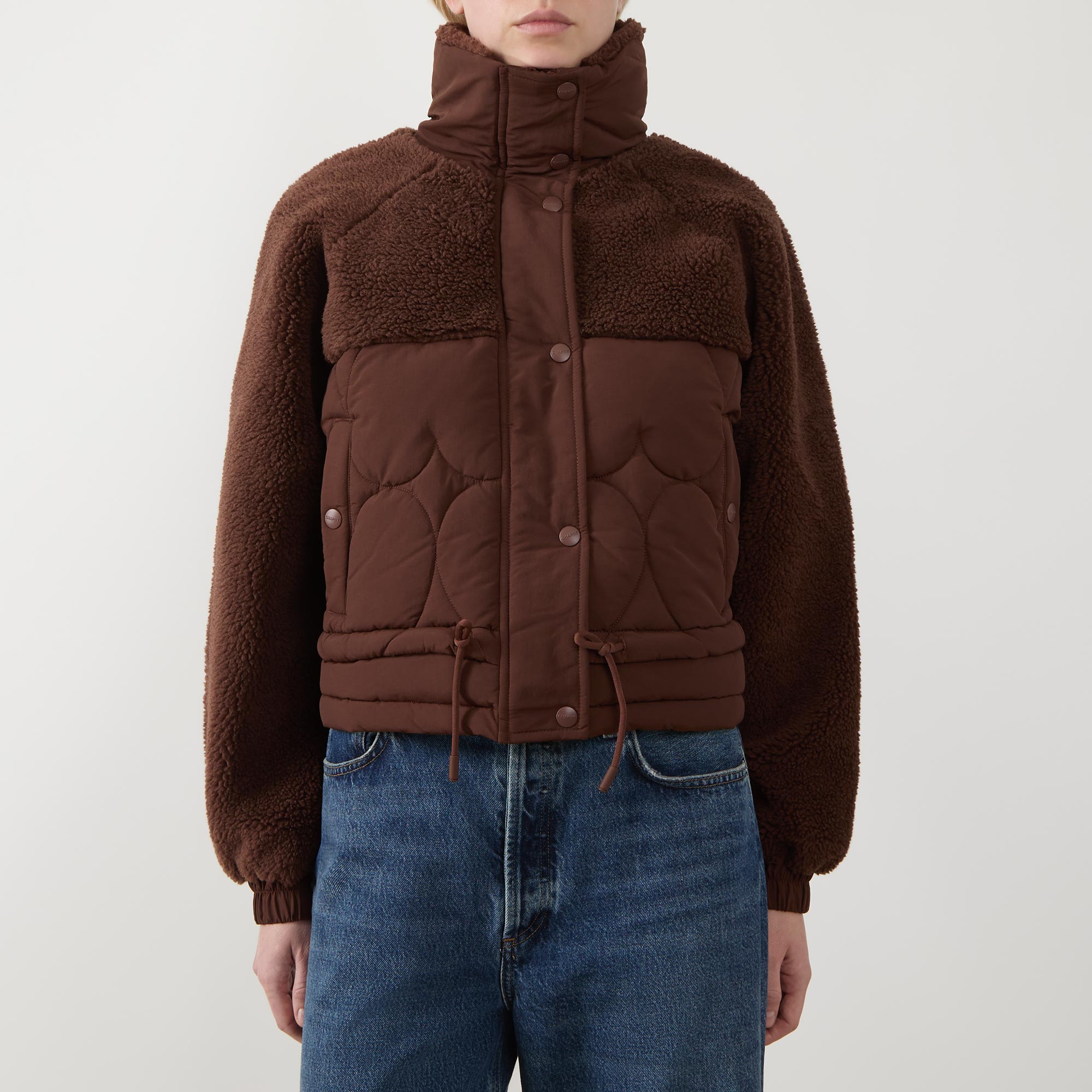 Uma Short Boucle Coat