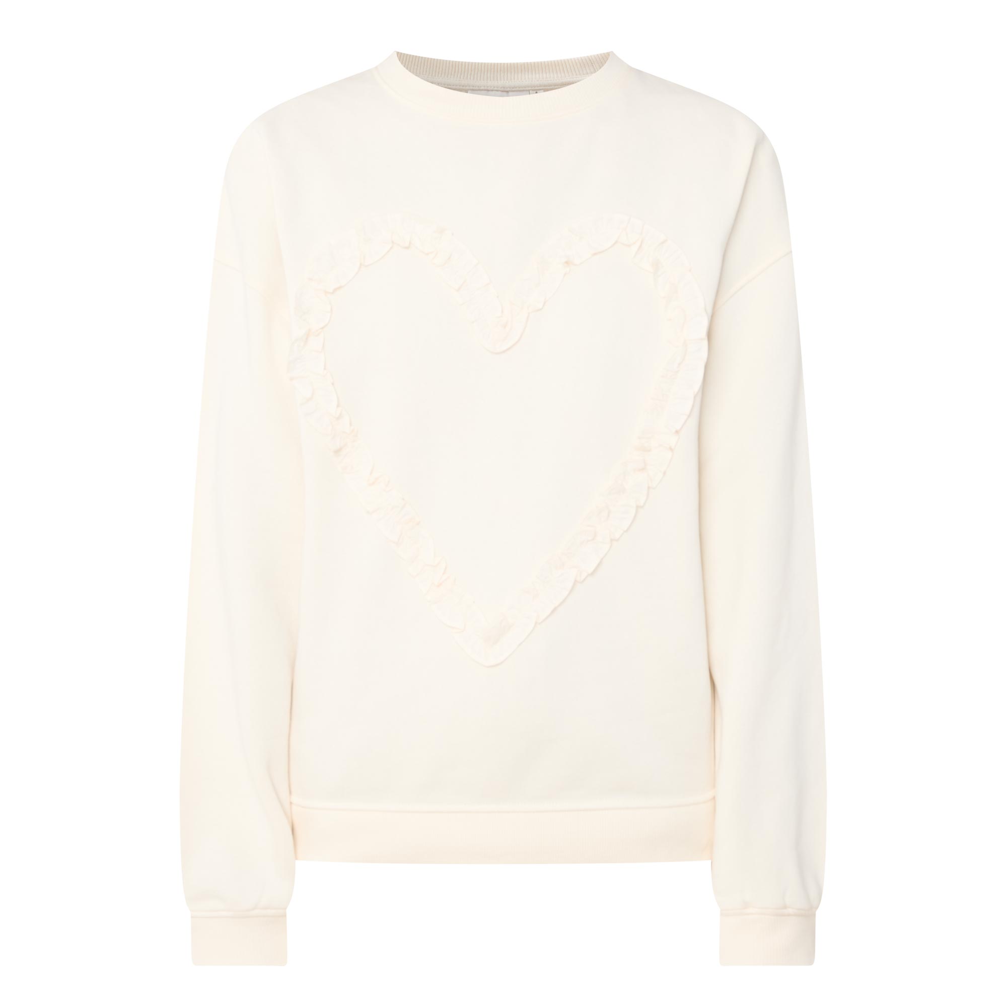 Archie Ruffle Heart Sweatshirt