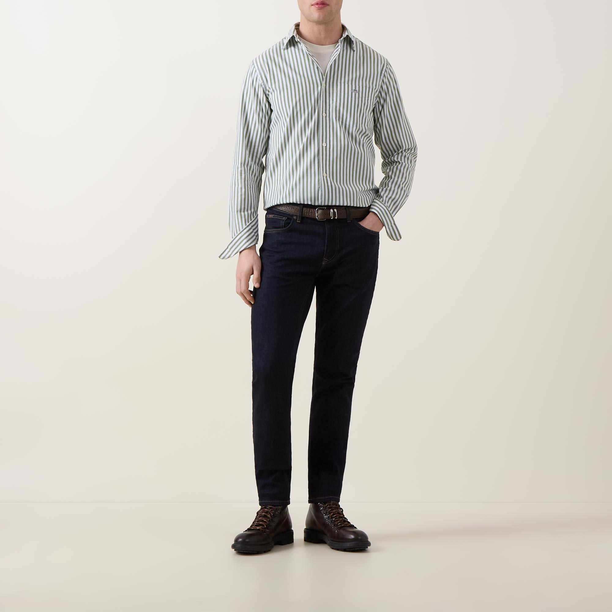 Clean Wash Slim Leg Denim Jeans