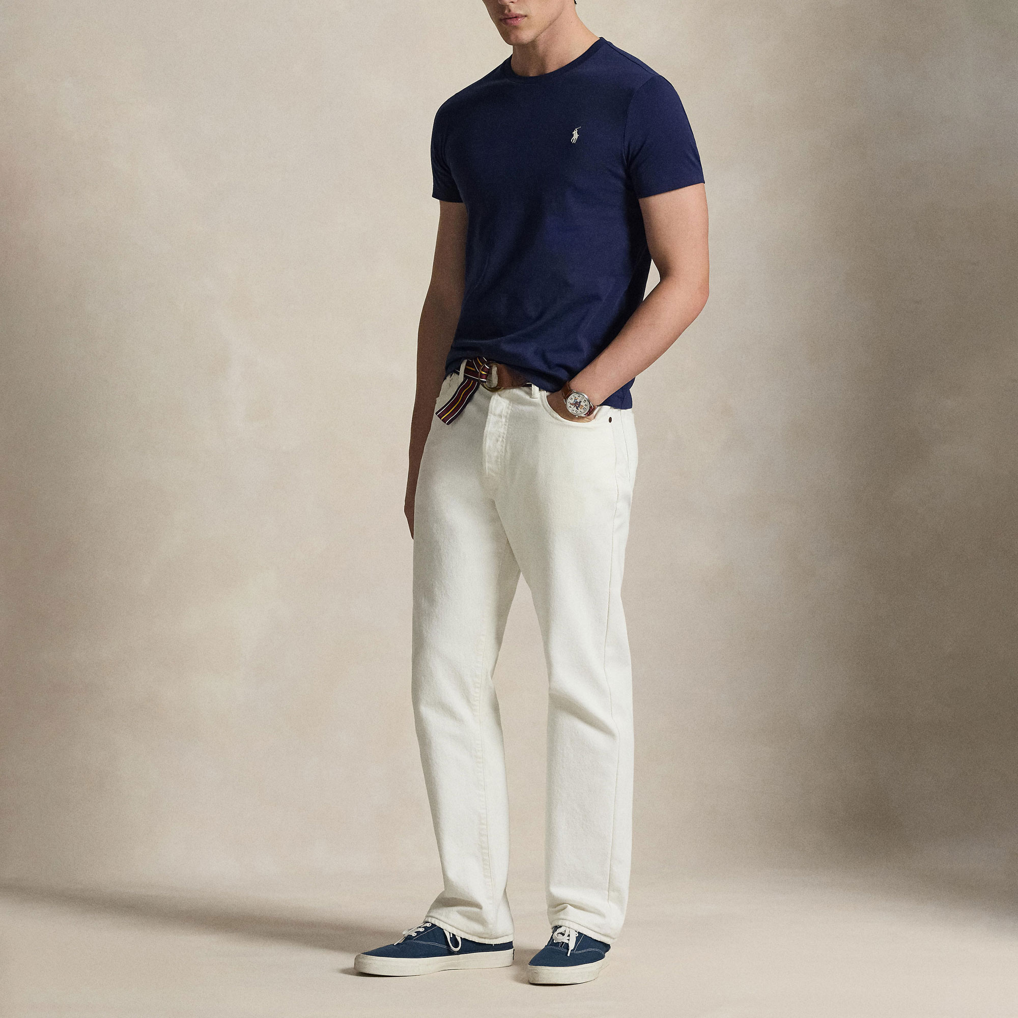 POLO RALPH LAUREN Pony Logo Slim Fit T-Shirt