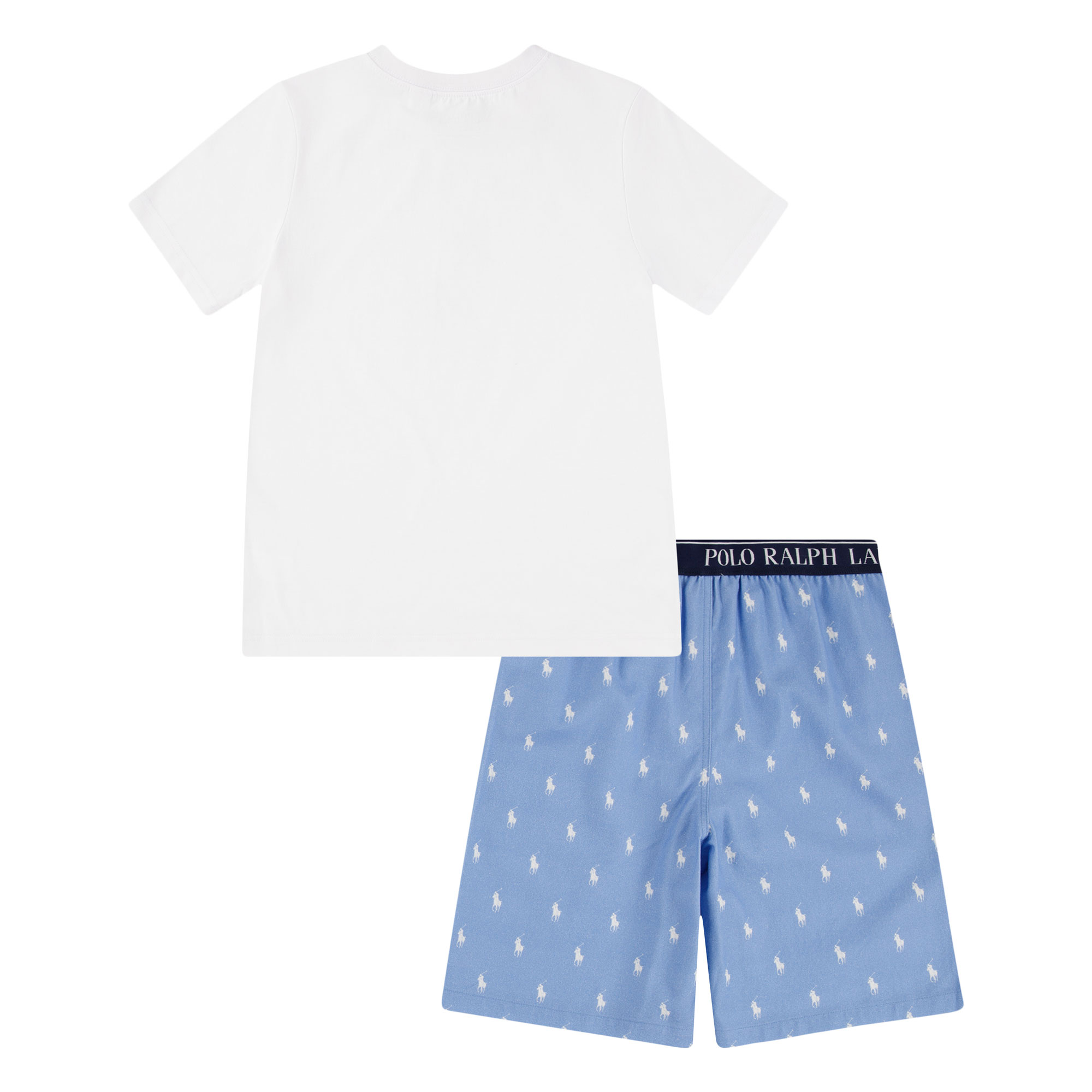 POLO RALPH LAUREN Pony Logo Two-Piece Sleep Set