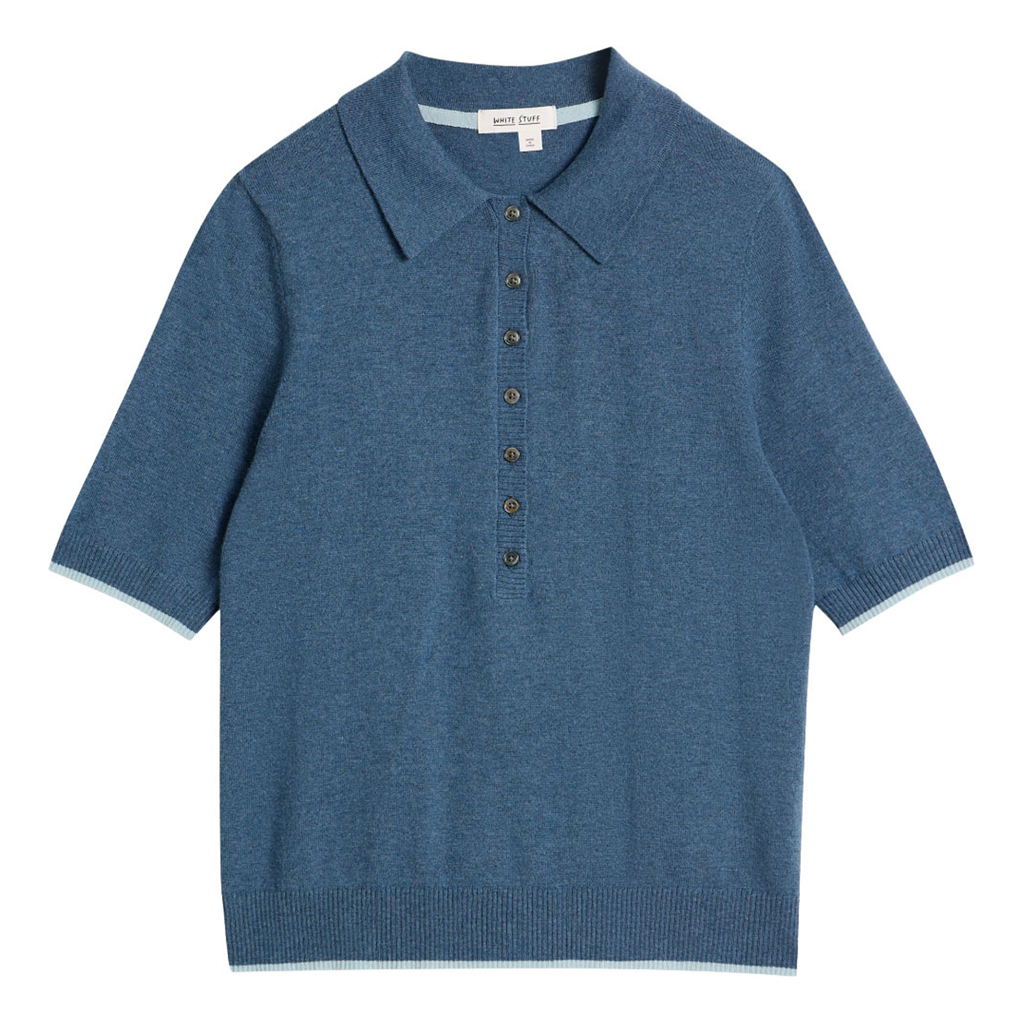 WHITE STUFF Poppy Knitted Polo Shirt