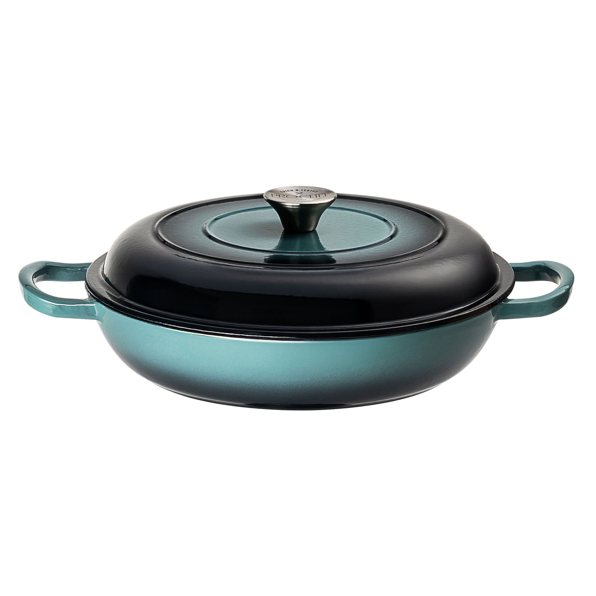 PROCHEF Cast Iron Shallow Casserole 30cm