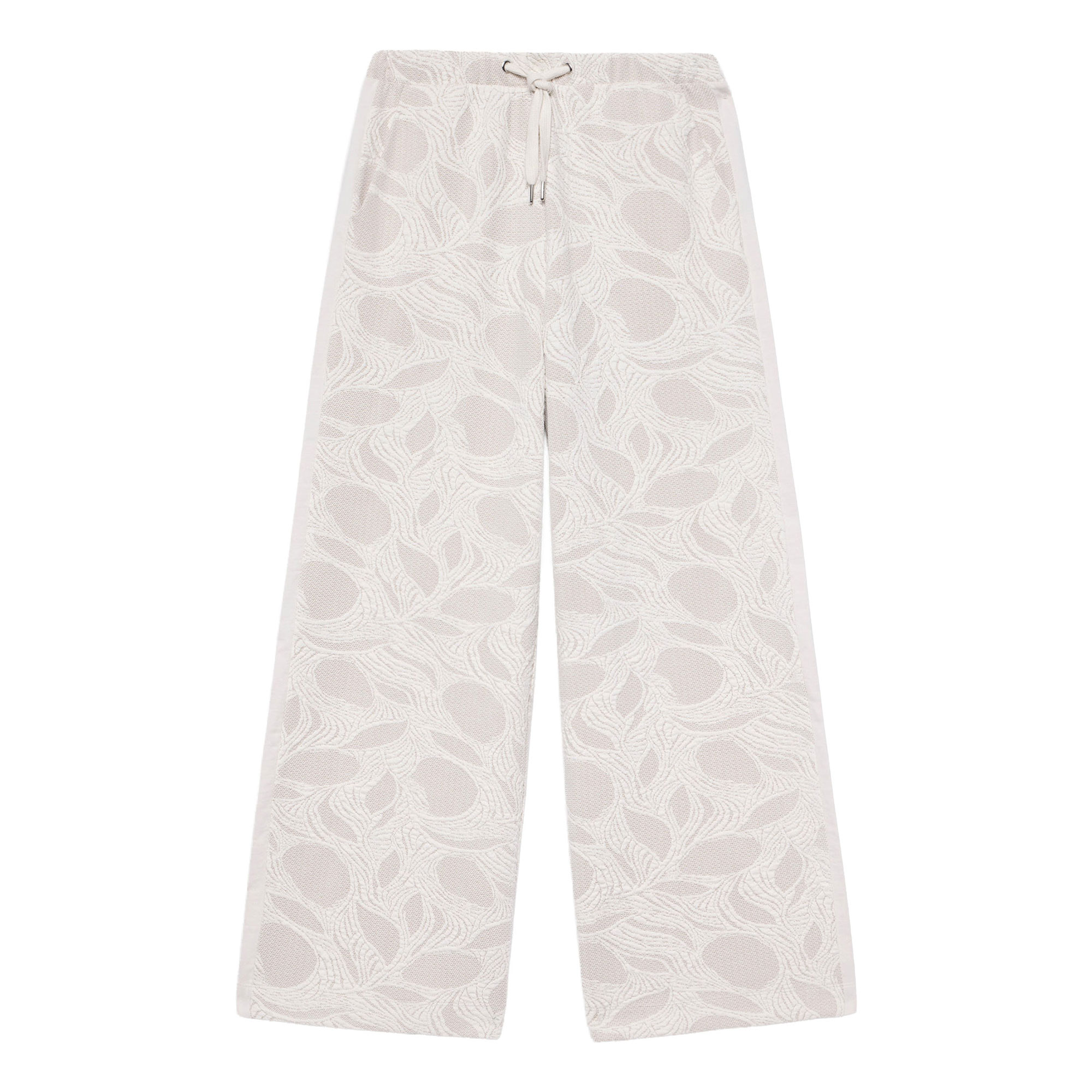 High-Rise Jacquard Trousers