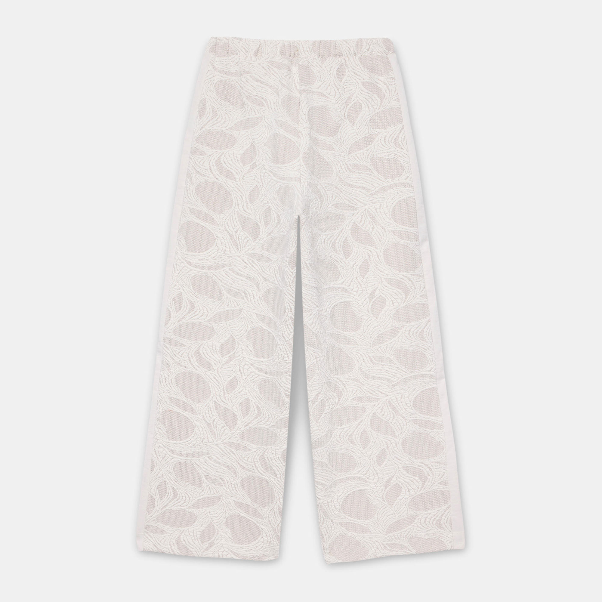 High-Rise Jacquard Trousers