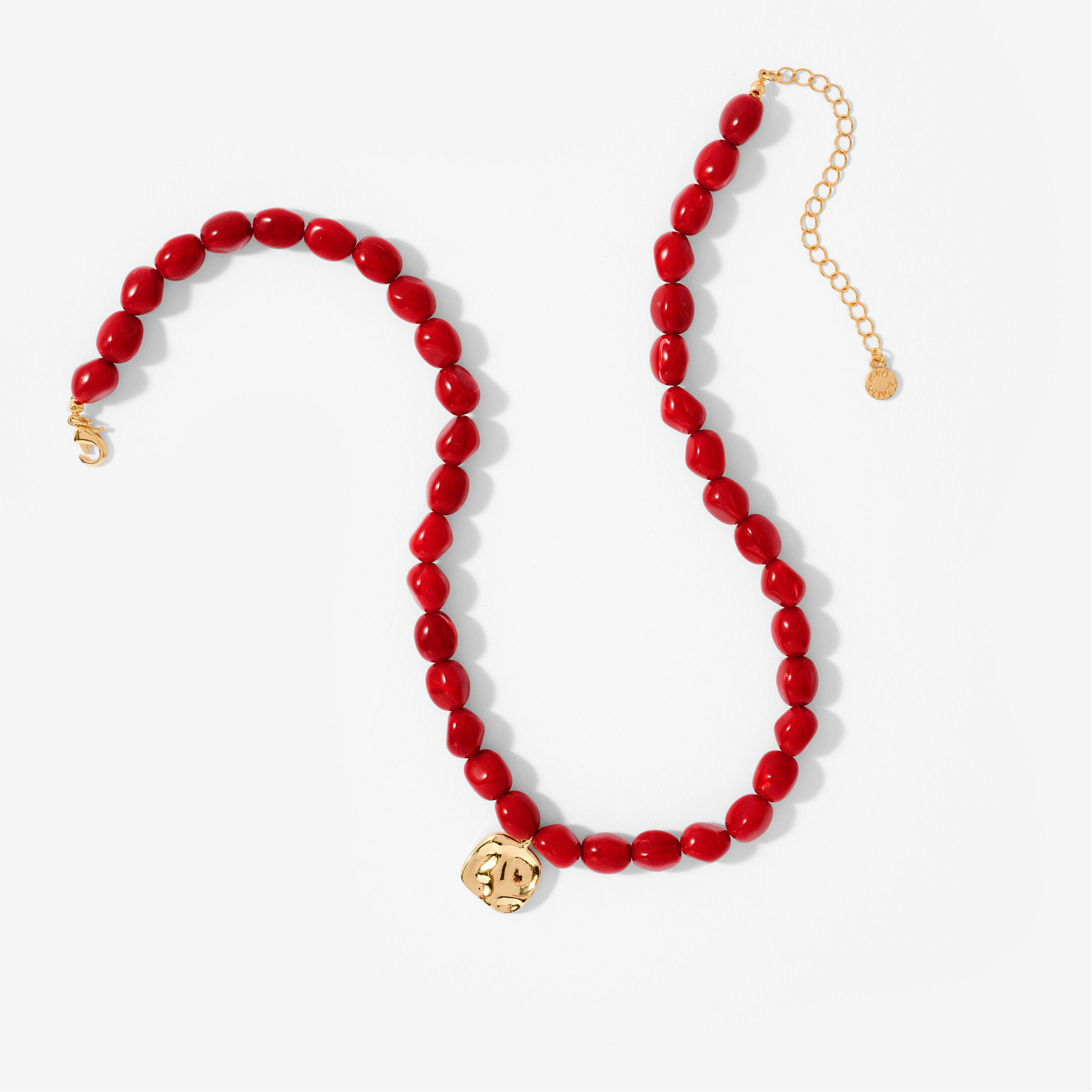 MINT VELVET Beaded Charm Necklace